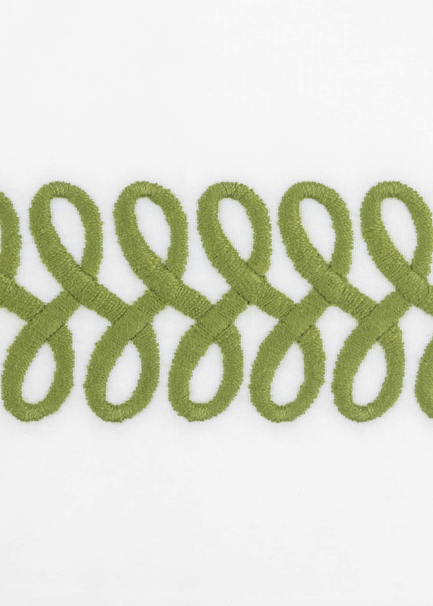 Matouk Astor Braid Standard Sham - Bergdorf Goodman