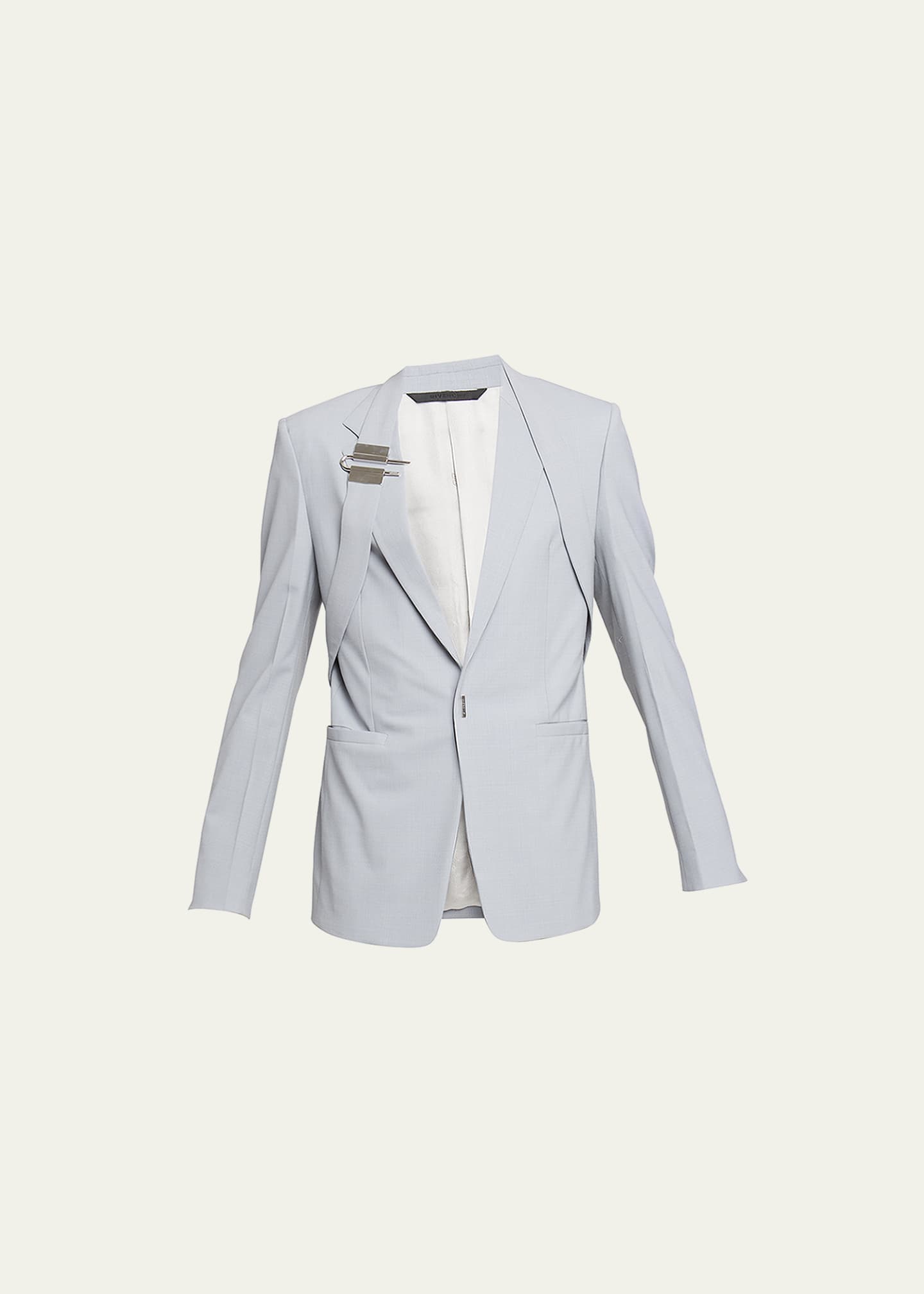 Givenchy Men's U-Lock Harness Slim Suit Jacket - Bergdorf Goodman