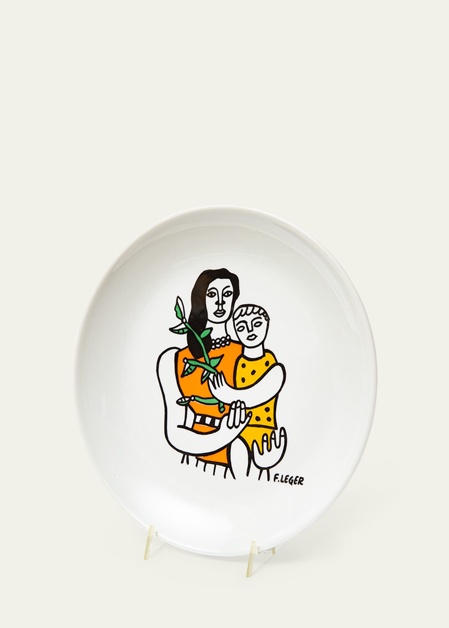 Devonia Antiques Ferand Leger Mother with Child Plate - Bergdorf Goodman