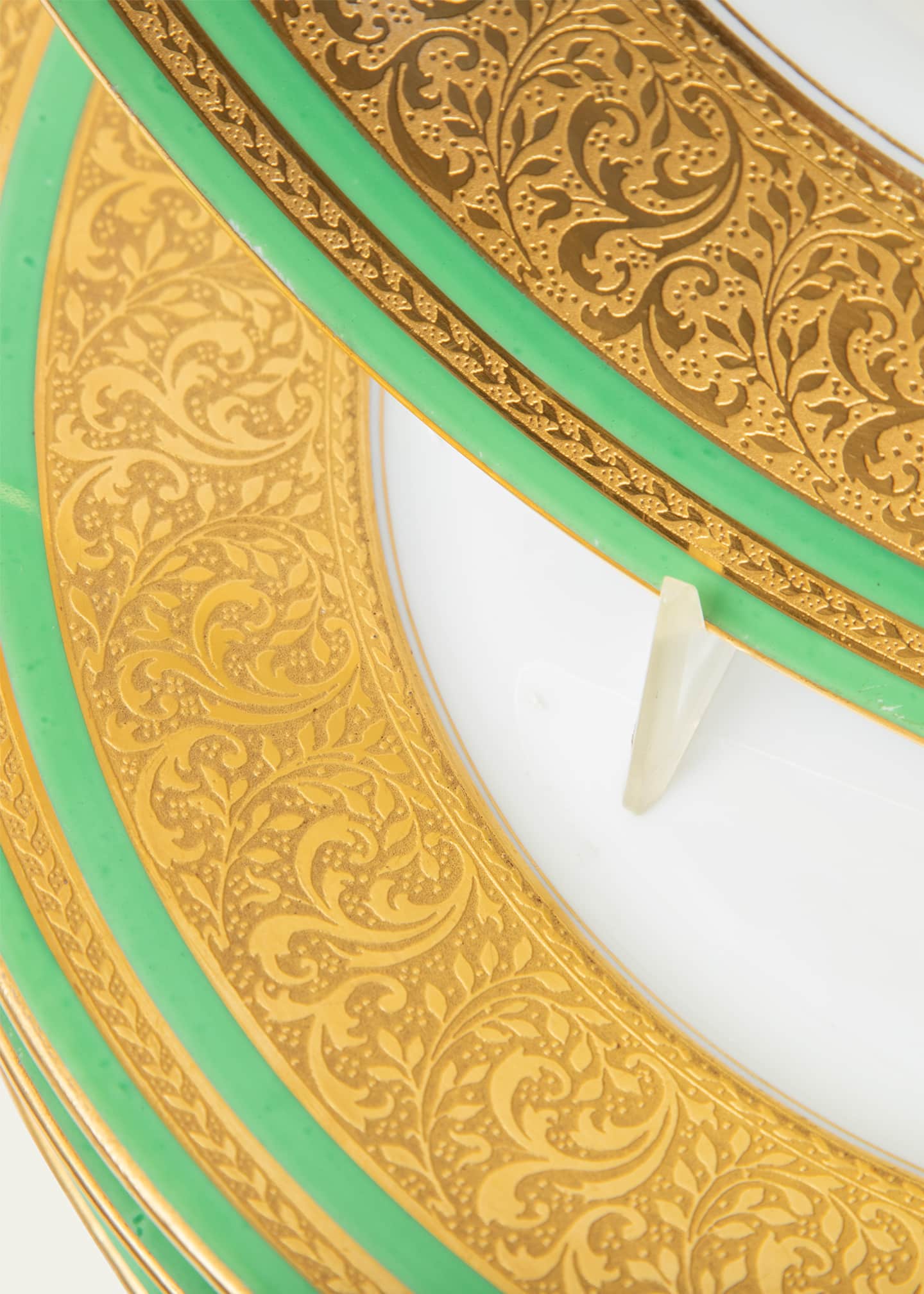 Devonia Antiques Antique Bavarian Gilt Dinner Plates, Set of 12 ...