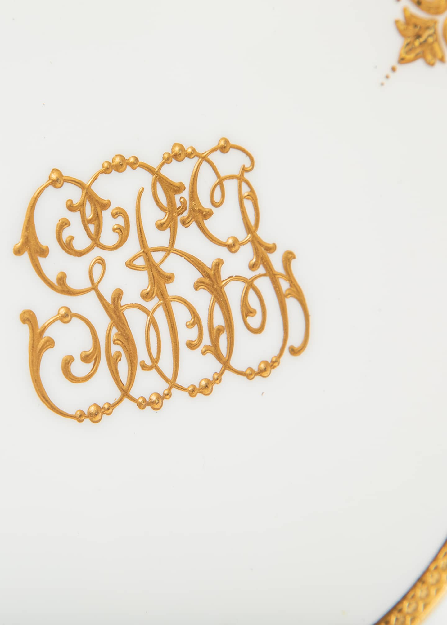 Devonia Antiques Antique Minton Gilded Plates, Set of 8 - Bergdorf Goodman