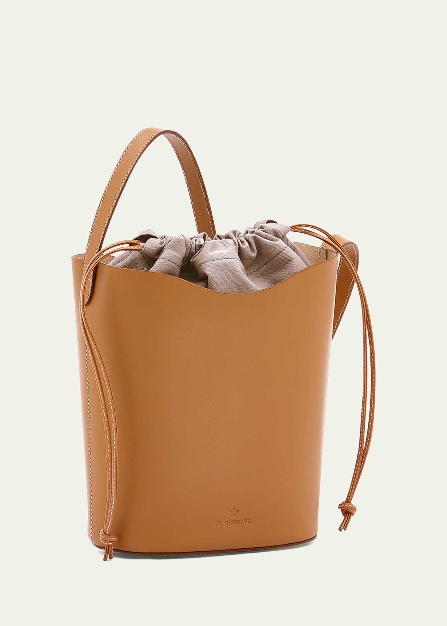 Il Bisonte Roseto Vacchetta Leather Bucket Bag - Bergdorf Goodman