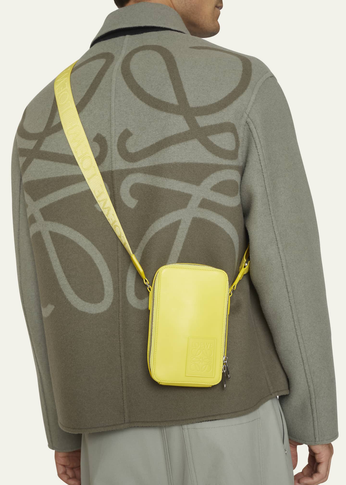 Loewe Men's Vertical Crossbody Bag - Bergdorf Goodman