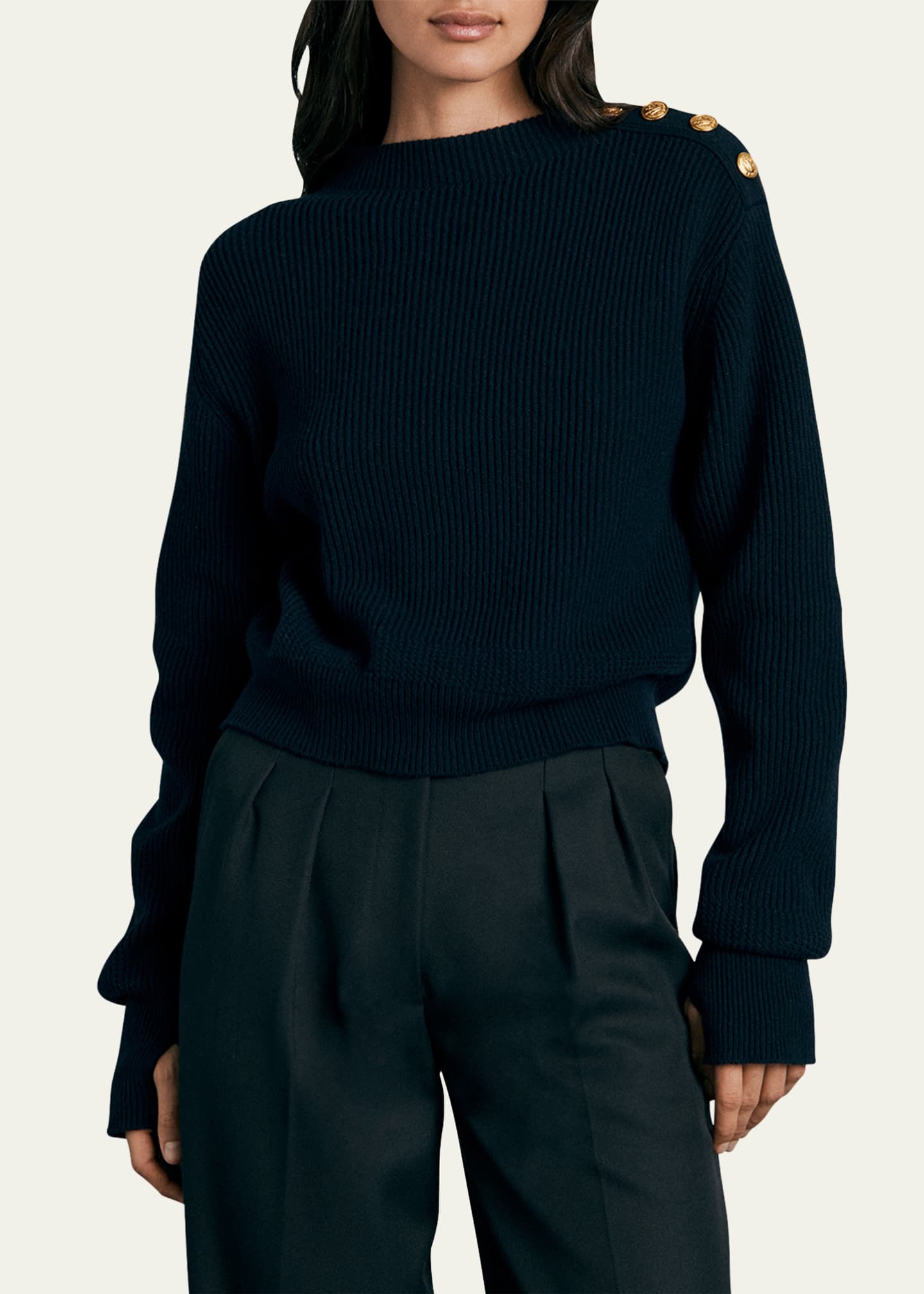 Rag & Bone Nancy Crewneck Sailor Sweater - Bergdorf Goodman