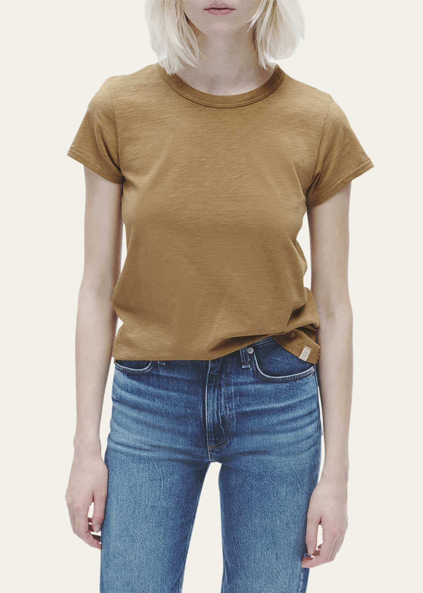 Rag & Bone Slub Crewneck Tee - Bergdorf Goodman