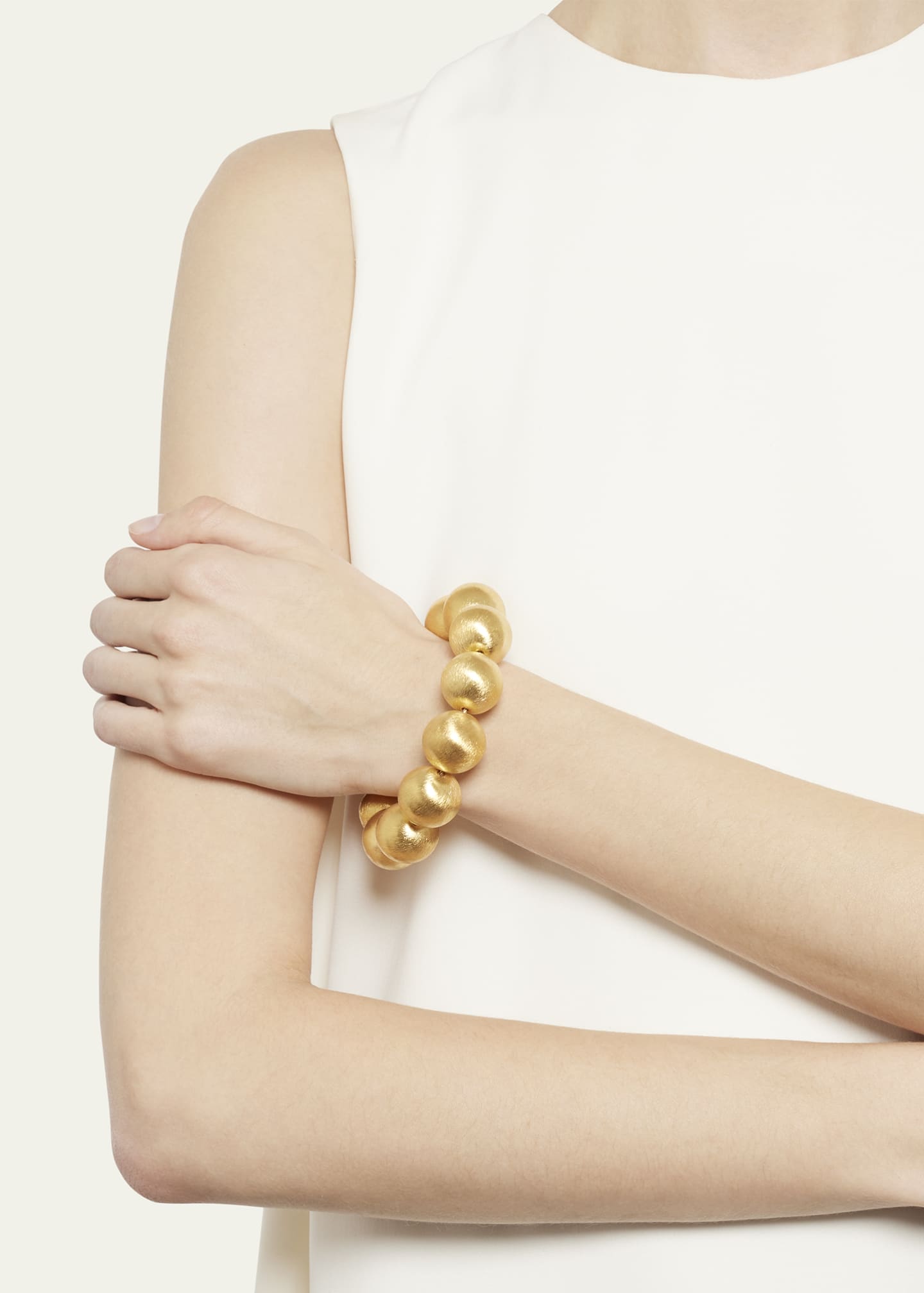 Lauren Rubinski 14K Gold Large Ball Bracelet - Bergdorf Goodman