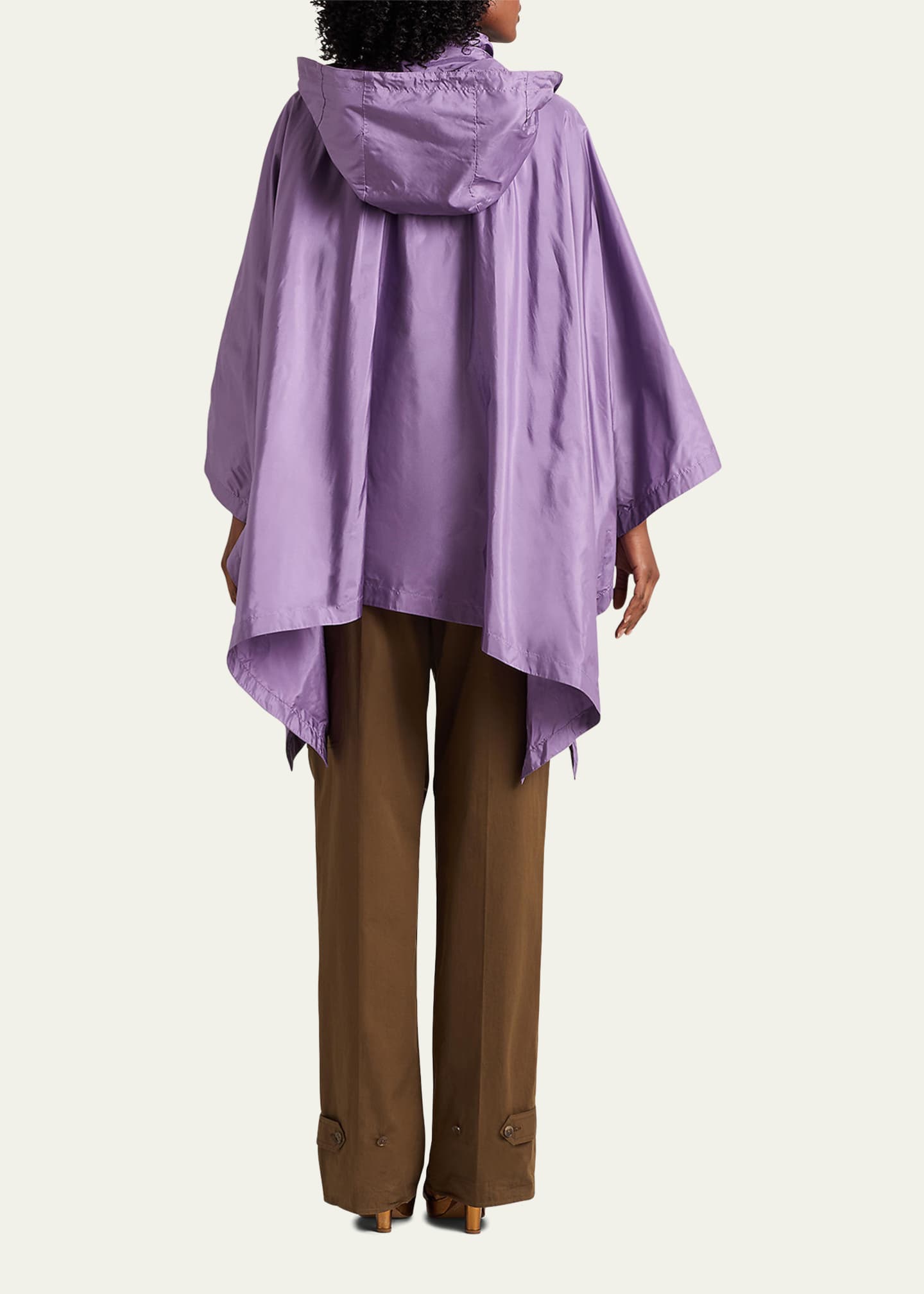Ralph Lauren Collection Beckman Oversize Utility Poncho - Bergdorf Goodman