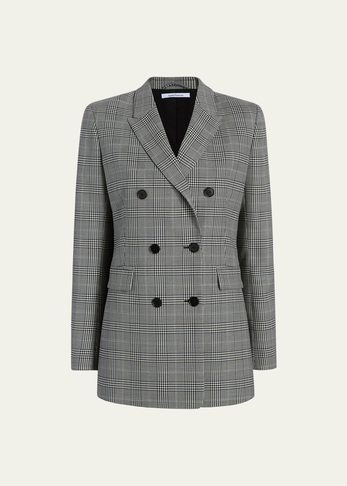 Another Tomorrow Merino Wool Blazer Jacket - Bergdorf Goodman