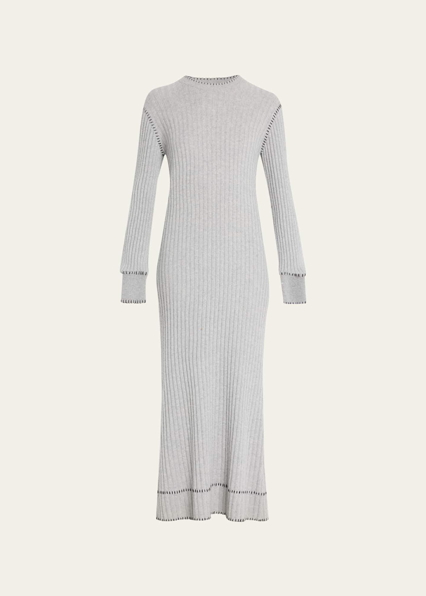 Lisa Yang The Nette Cashmere Rib Maxi Sweater Dress - Bergdorf Goodman