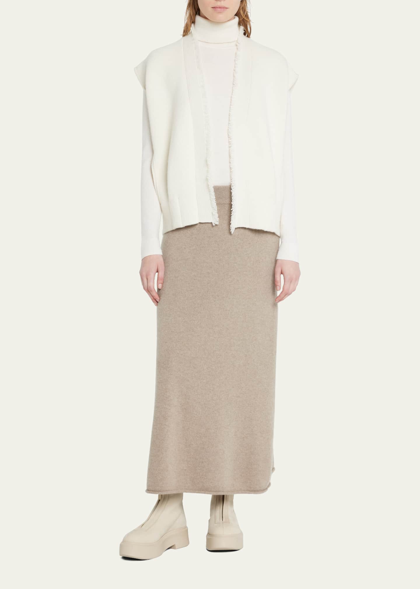 Lisa Yang Elin Cashmere Midi Skirt - Bergdorf Goodman
