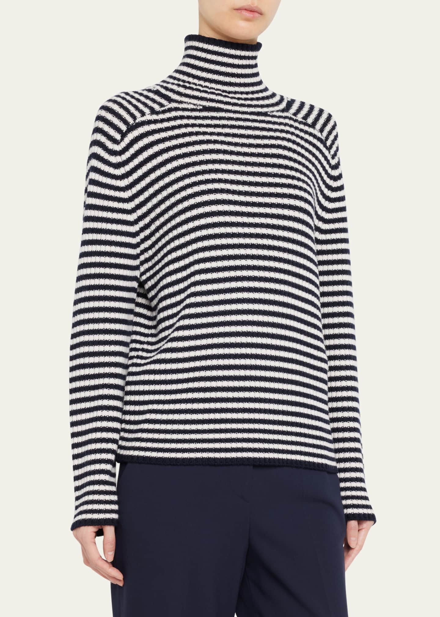 Max Mara Harlem Oversized Stripe Wool Sweater - Bergdorf Goodman