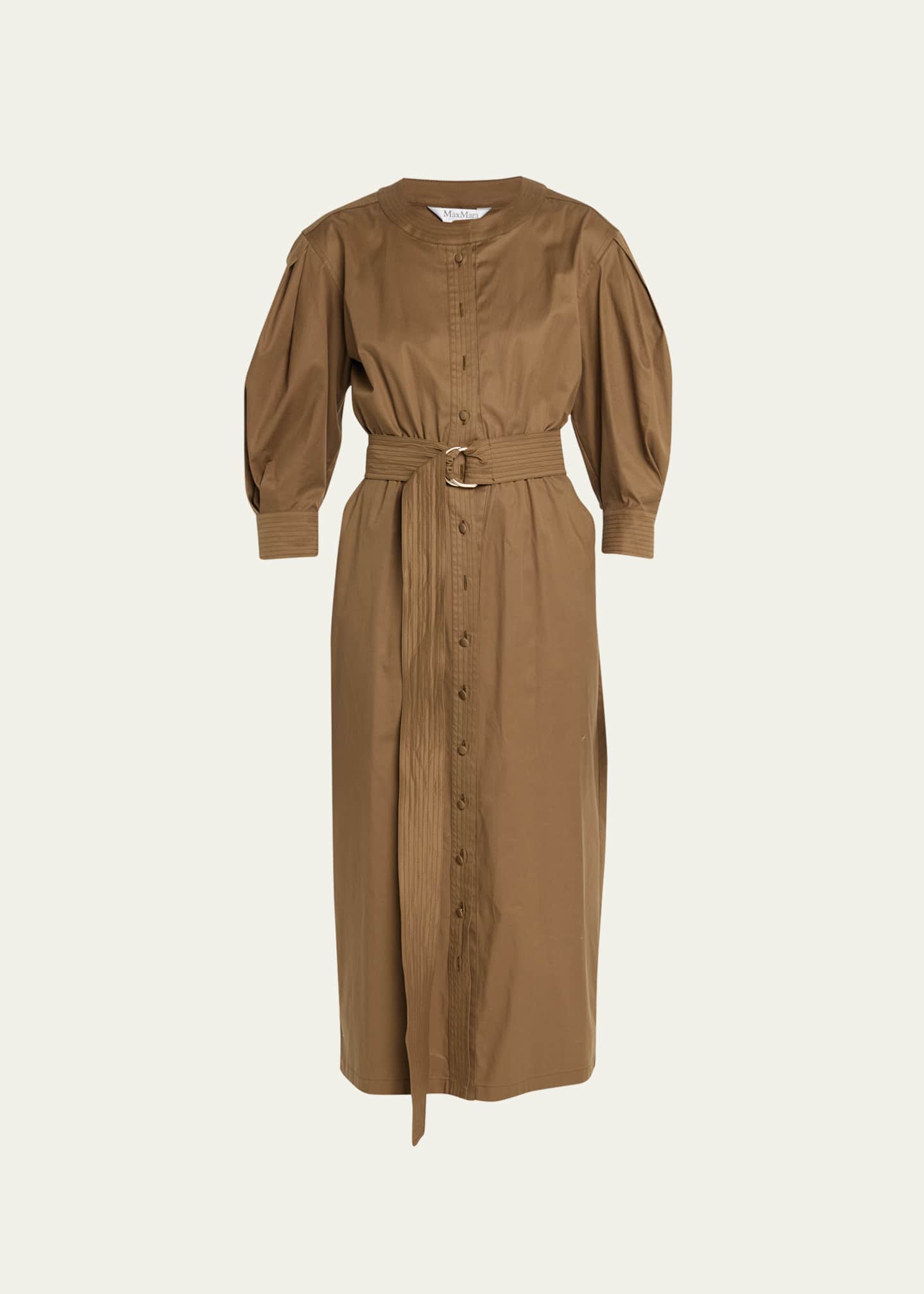 Max Mara Ughetta Belted Midi Dress - Bergdorf Goodman