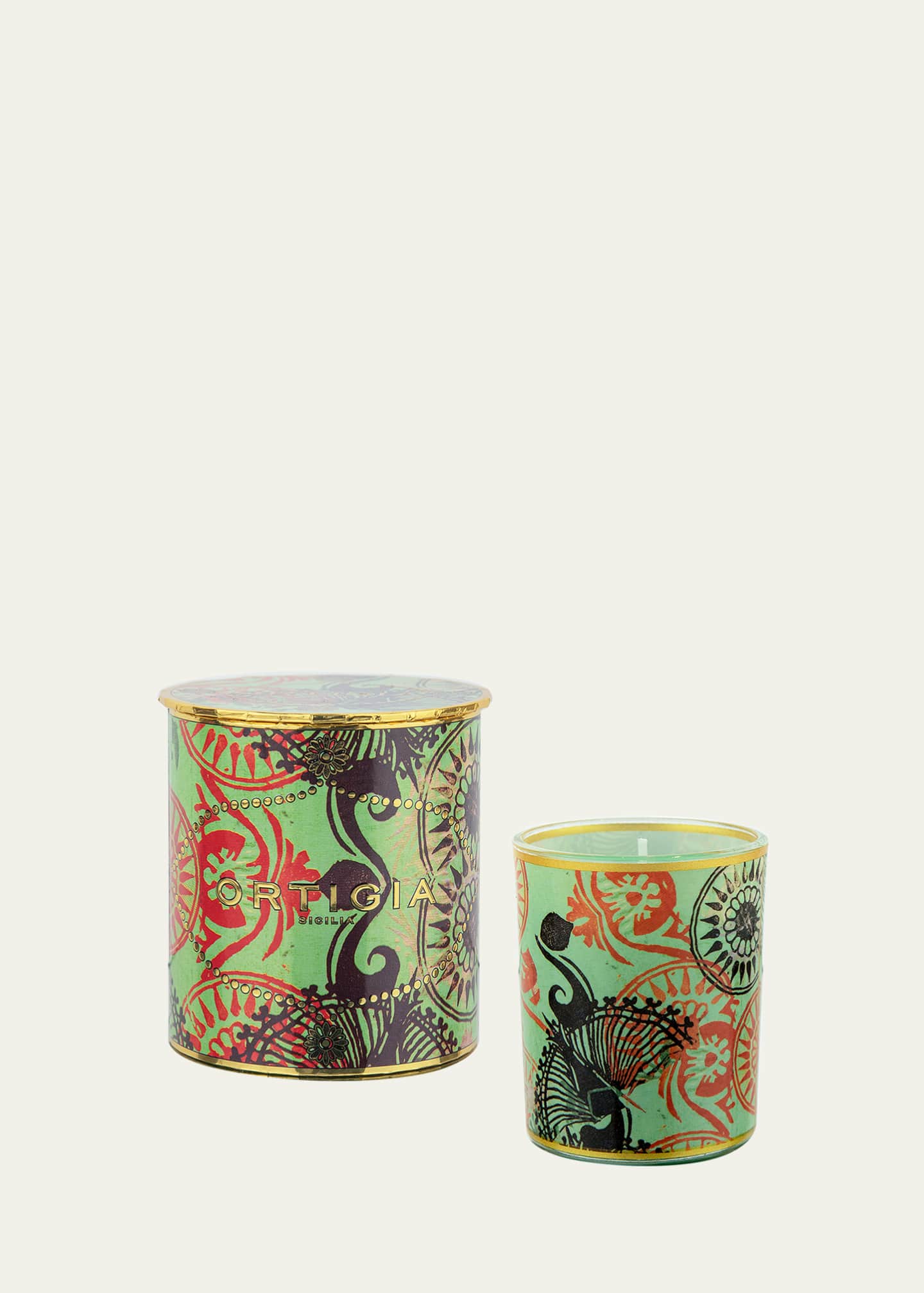 Ortigia Fico D India Decorated Candle - Bergdorf Goodman