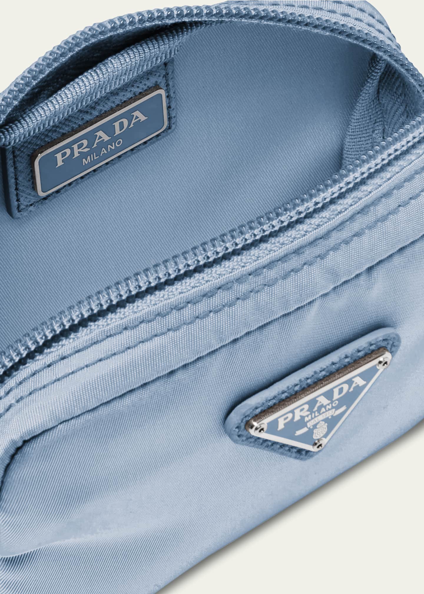 Prada Recycled Nylon Pouch Clutch Bag Bergdorf Goodman