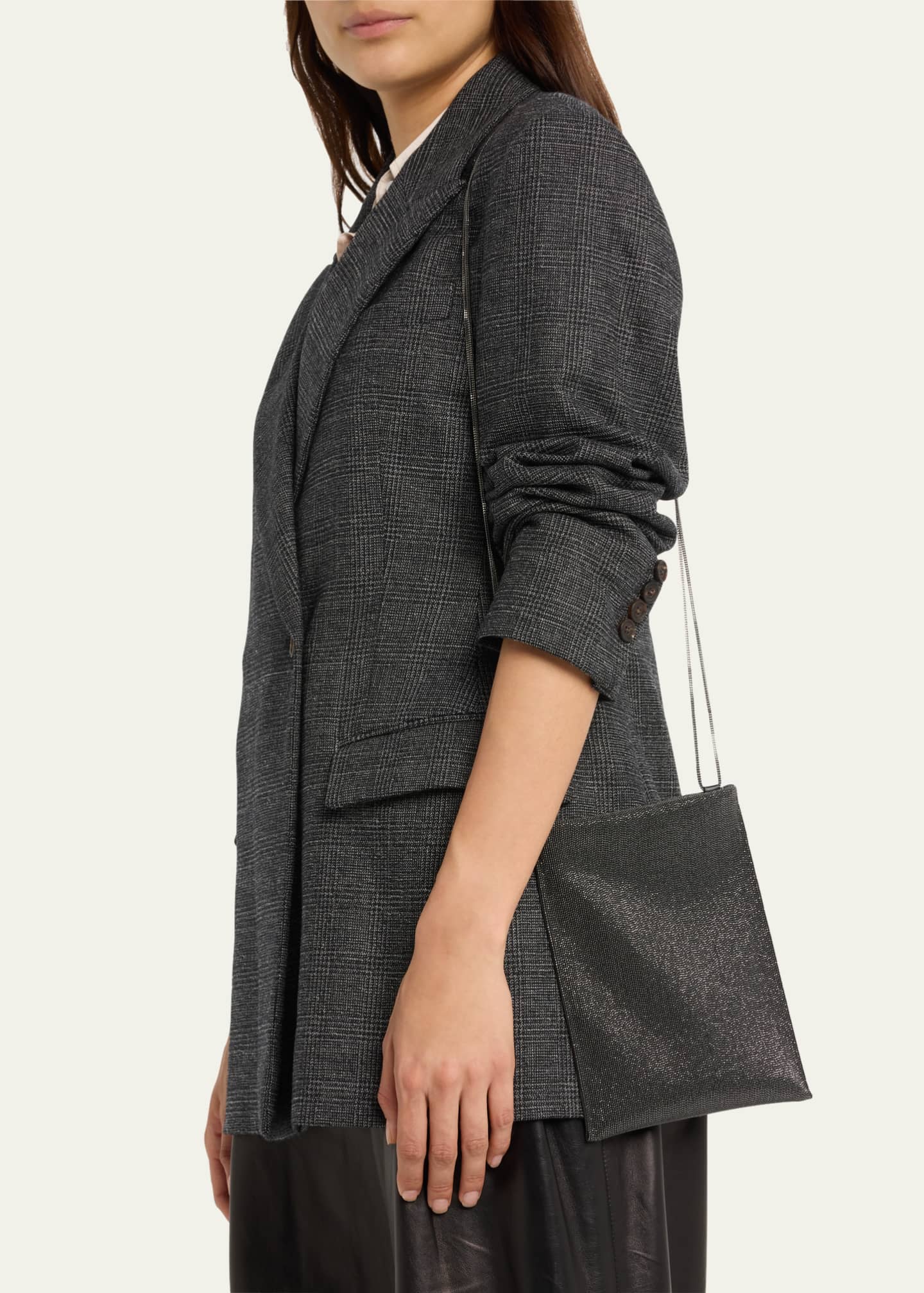 Brunello Cucinelli Monili Pouch Crossbody Bag - Bergdorf Goodman