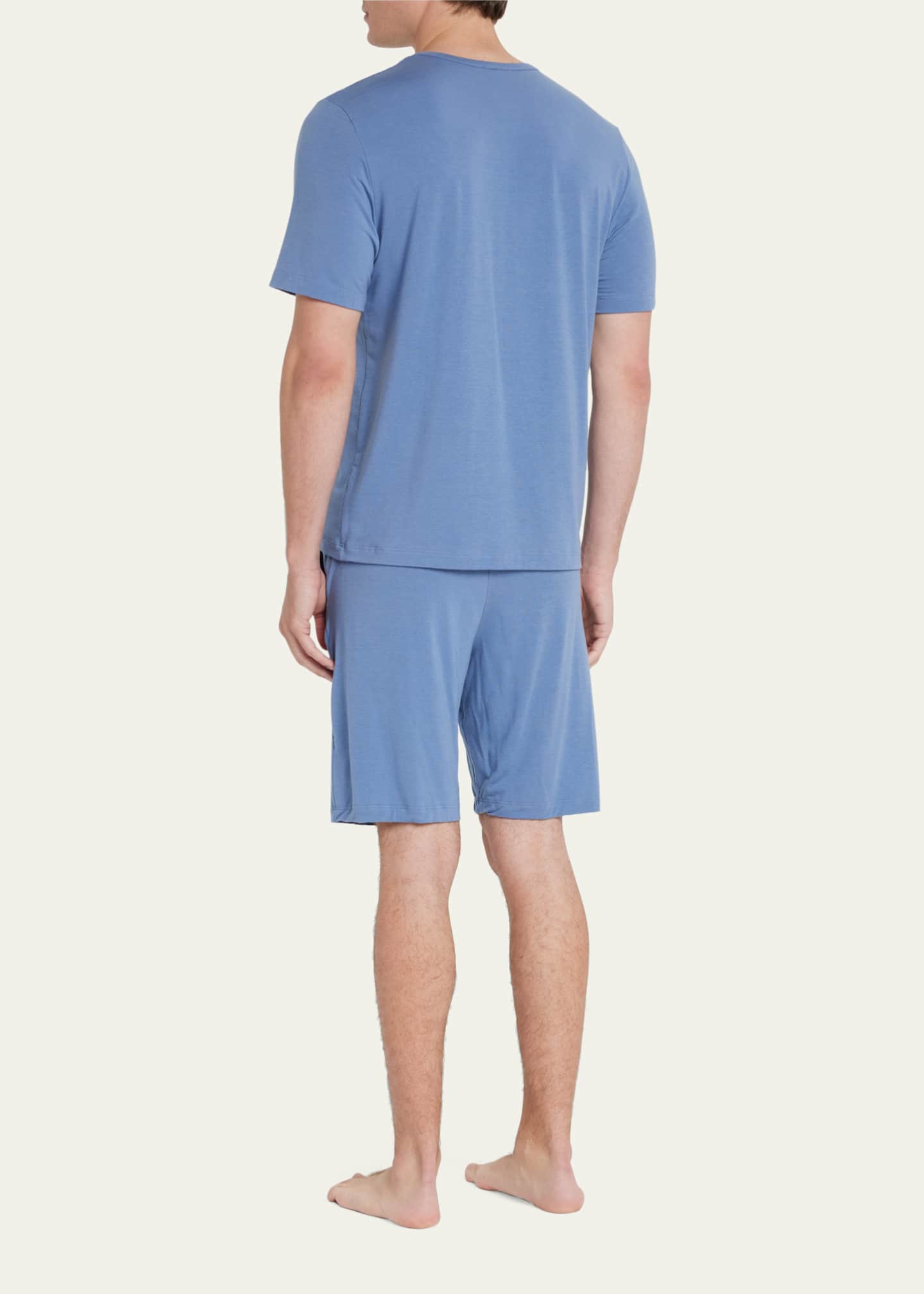 Hanro Men's Smart Sleep Short Pajama Set - Bergdorf Goodman