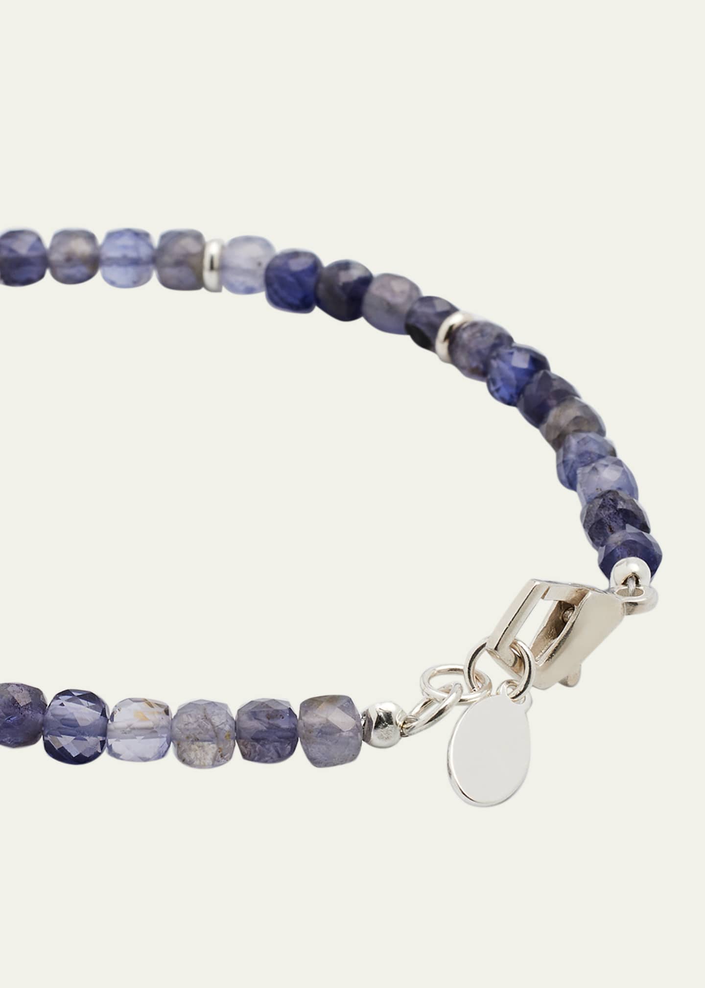 Jan Leslie Men's Gemstone Skull Beaded Bracelet - Bergdorf Goodman