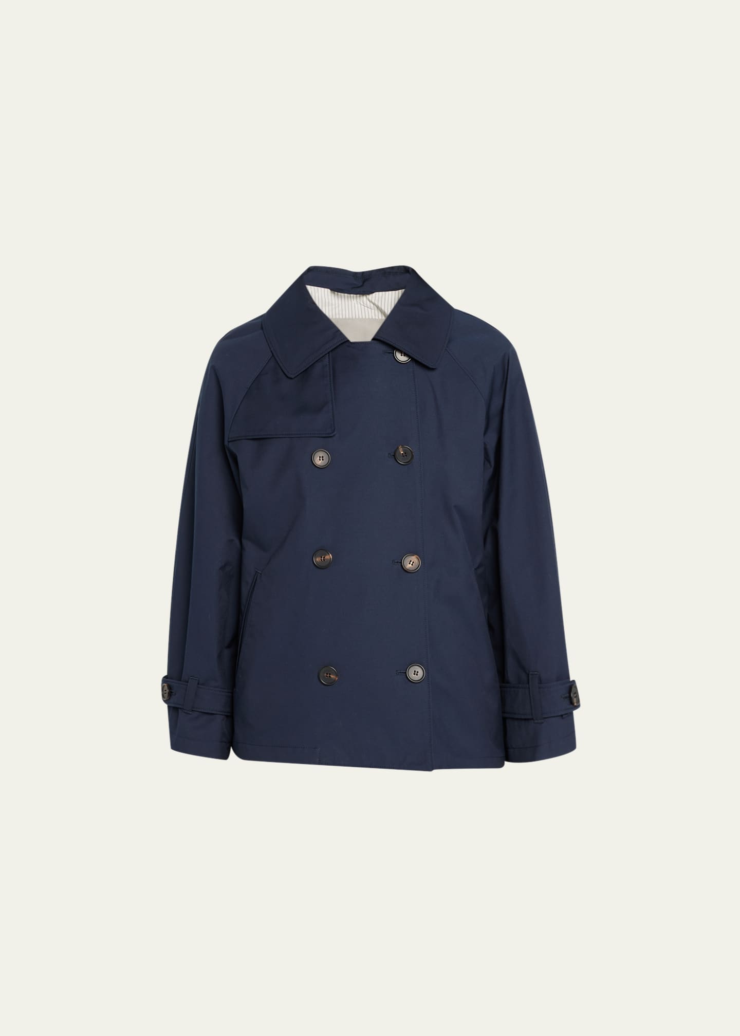 Max Mara Btrench Double-Breasted Water-Resistant Coat - Bergdorf Goodman