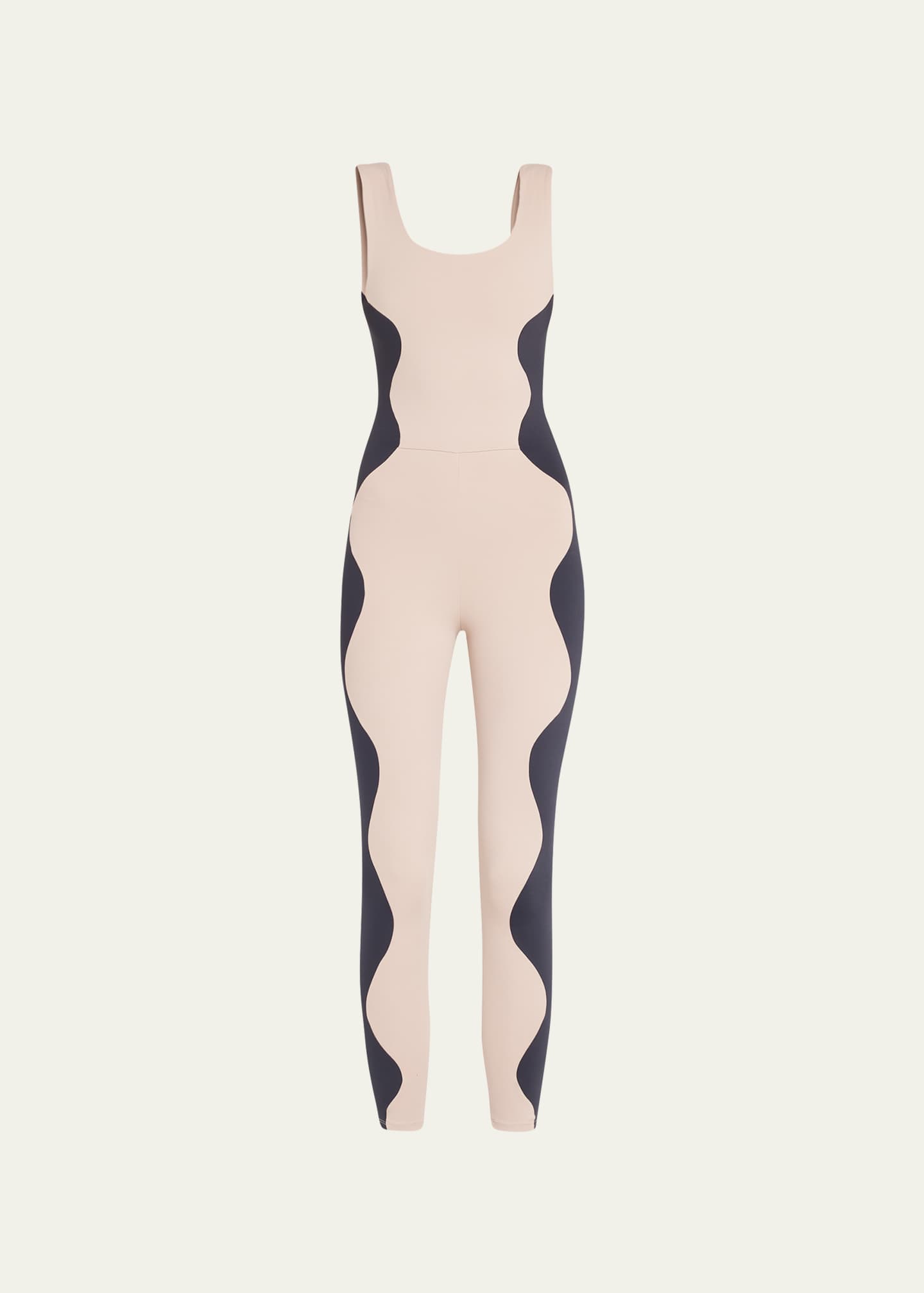 Port de Bras Colorblock Wave Unitard - Bergdorf Goodman