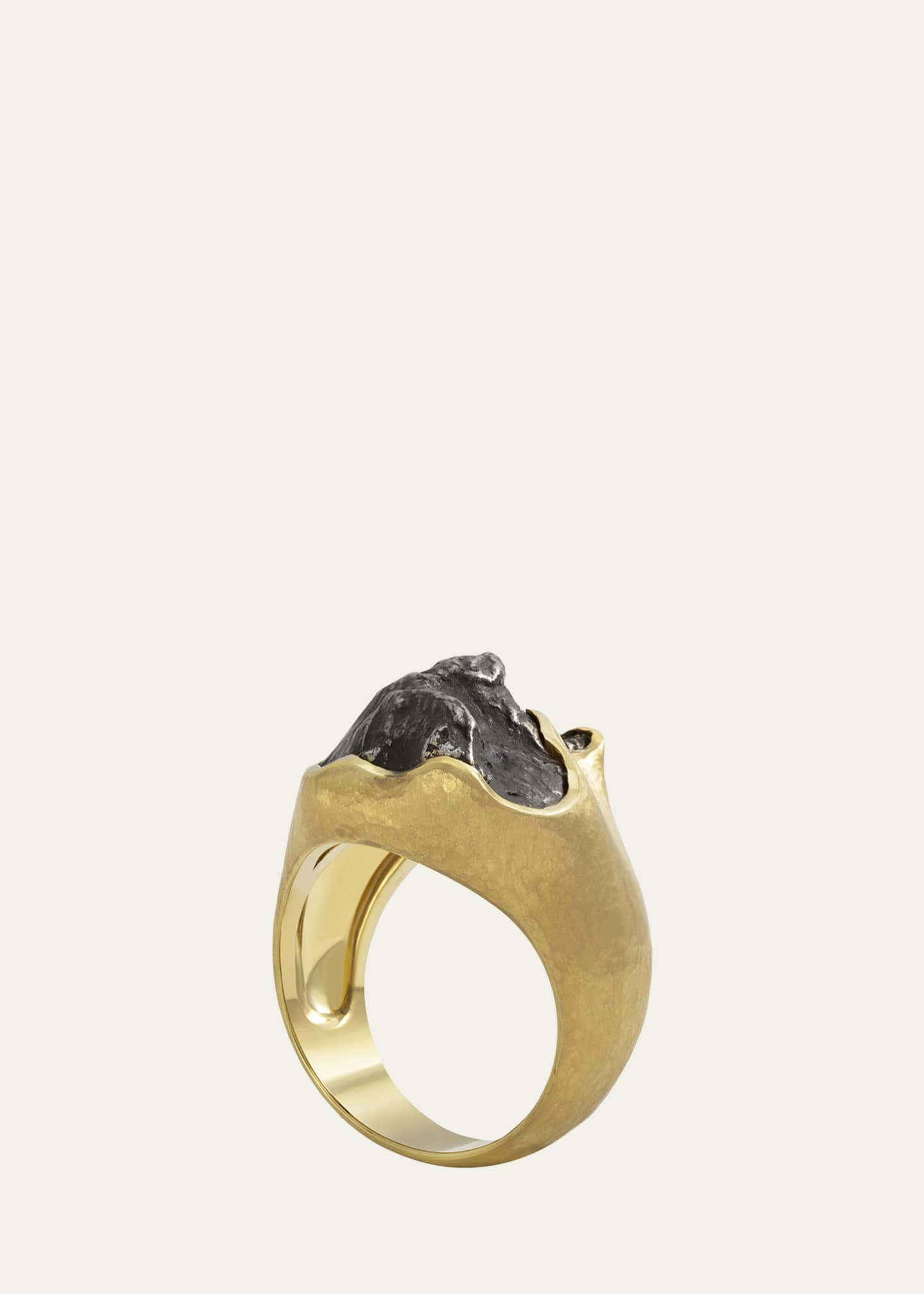 Jorge Adeler Men's 18K Yellow Gold Sikhote-Alin Ring - Bergdorf Goodman
