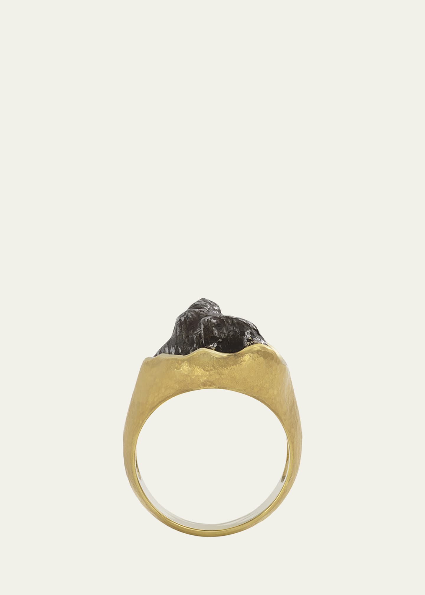 Jorge Adeler Men's 18K Yellow Gold Sikhote-Alin Ring - Bergdorf Goodman