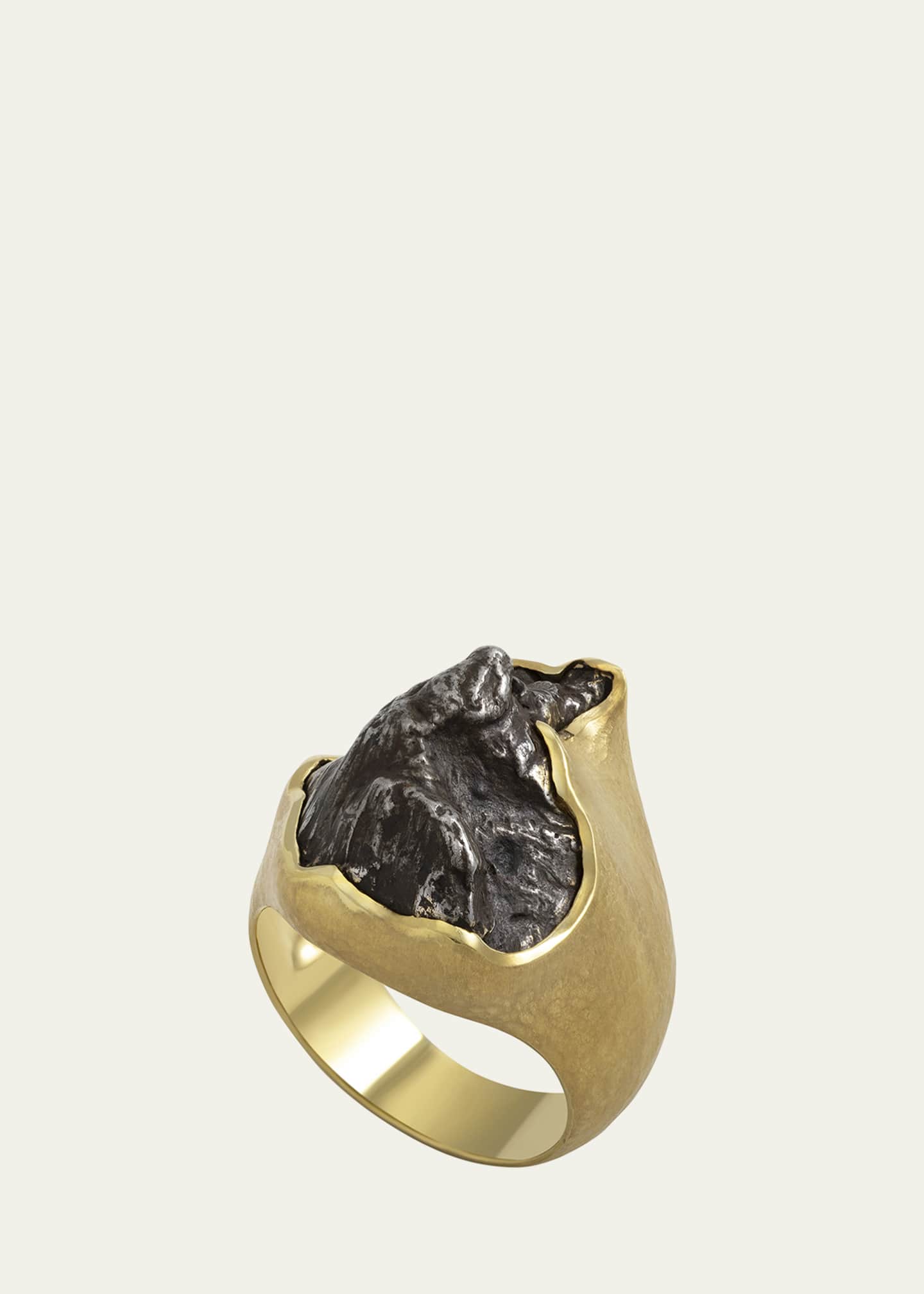 Jorge Adeler Men's 18K Yellow Gold Sikhote-Alin Ring - Bergdorf Goodman