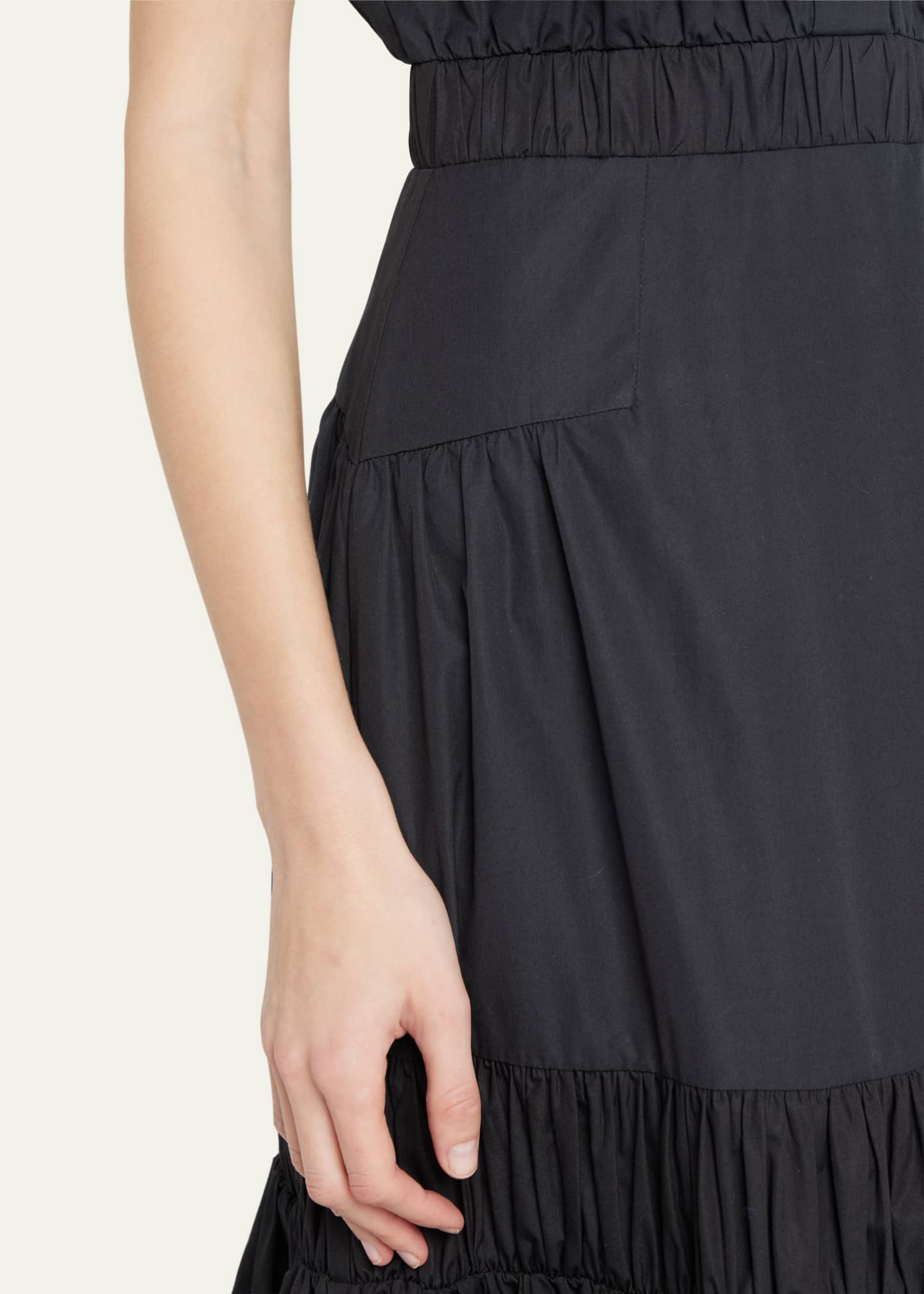 Silvia Tcherassi Miniato Ruched Mermaid Midi Dress Bergdorf Goodman