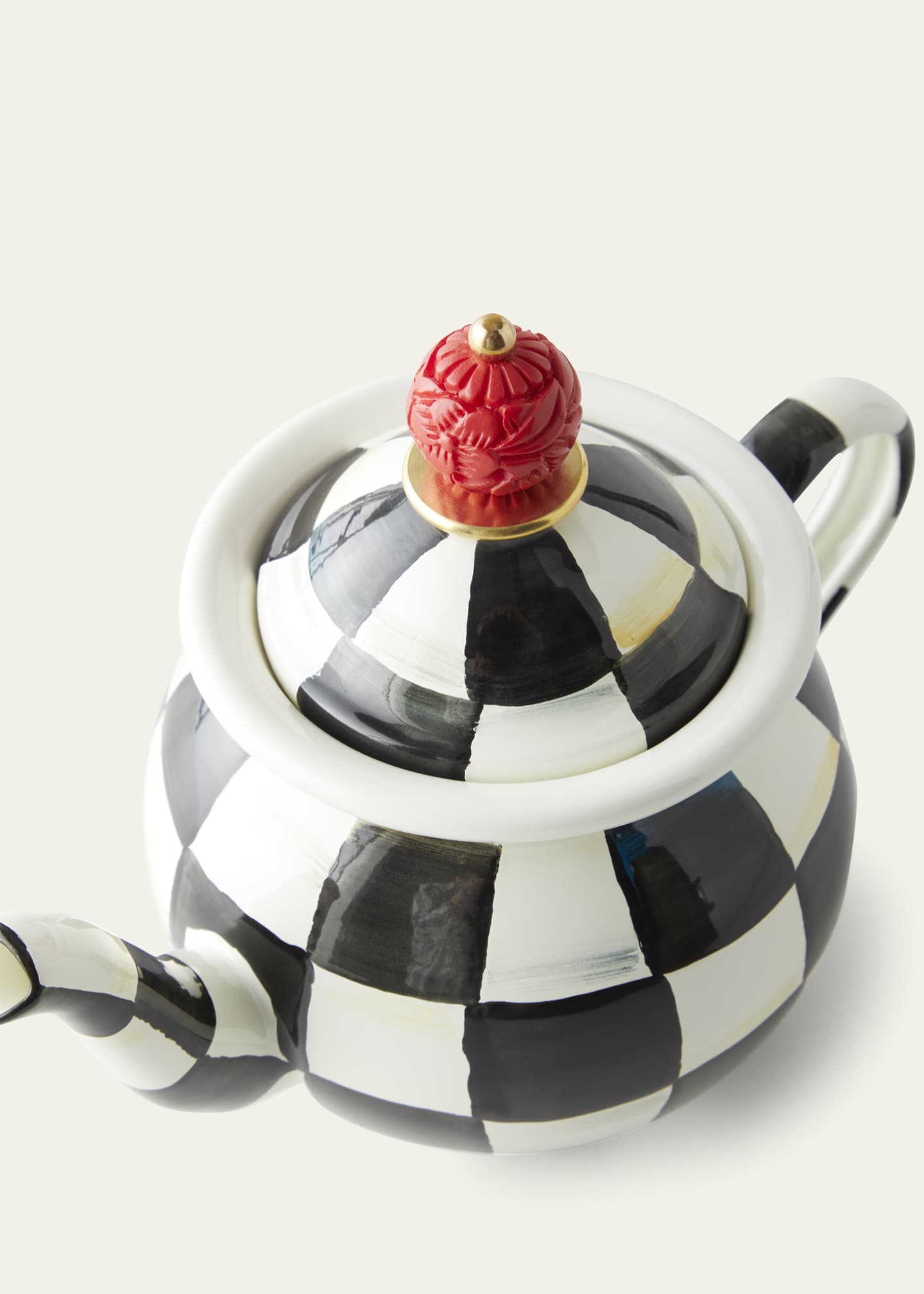 MacKenzie-Childs Courtly Check Tea Party Set - Bergdorf Goodman