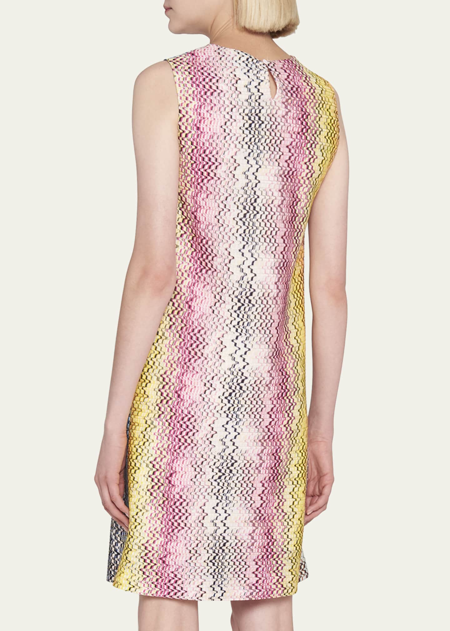 Missoni Multicolor Motif Short Dress - Bergdorf Goodman