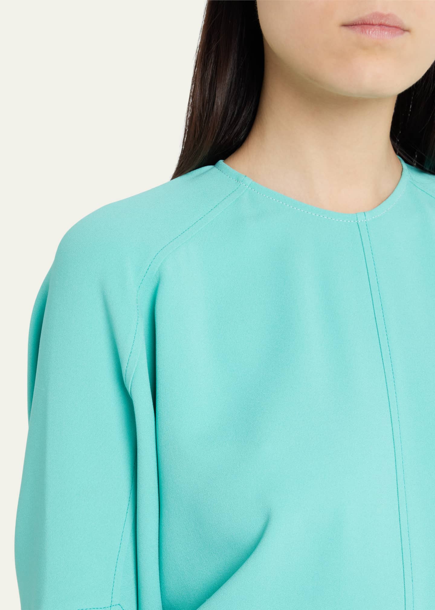 Victoria Beckham Dolman Sleeve Midi Dress Bergdorf Goodman