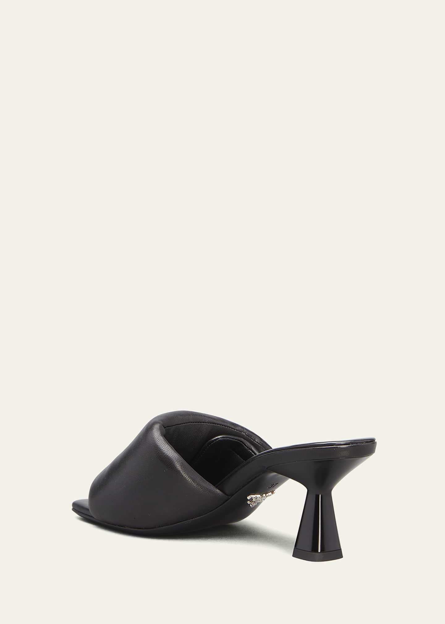 Prada Nappa Leather Padded Sandals - Bergdorf Goodman