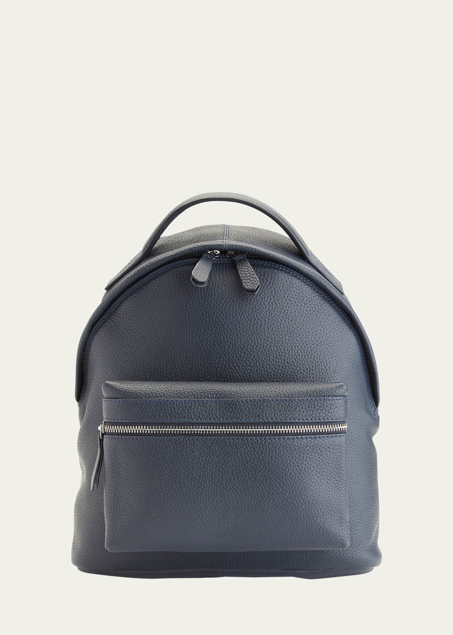 ROYCE New York Personalized Leather Travel Backpack - Bergdorf Goodman