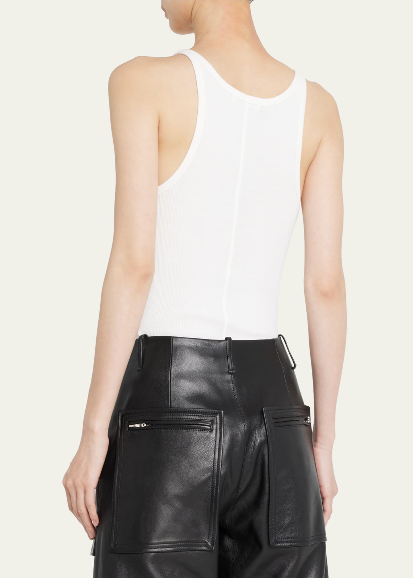 Eterne Cropped Rib Tank Top - Bergdorf Goodman
