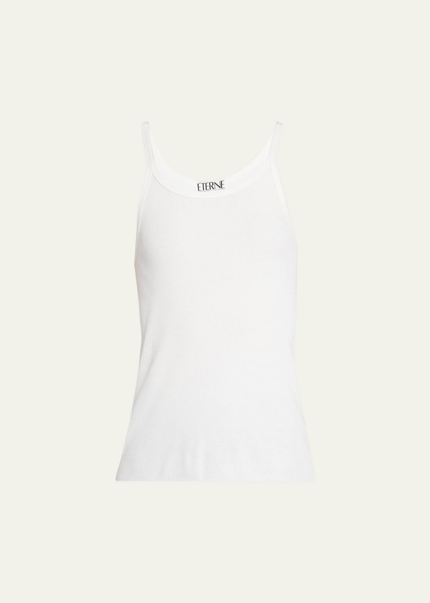 Eterne Cropped Rib Tank Top - Bergdorf Goodman