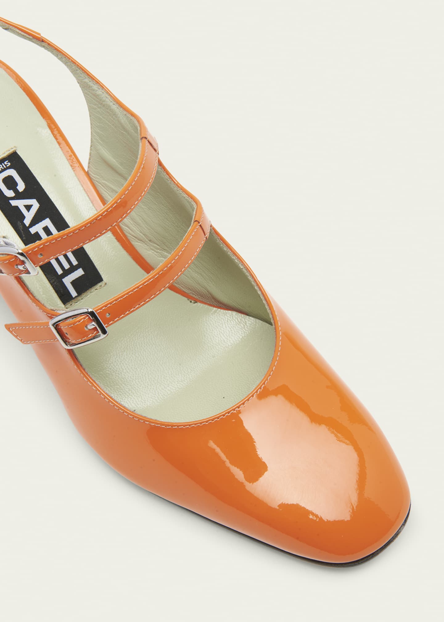 CAREL Banana Patent Mary Jane Slingback Pumps - Bergdorf Goodman