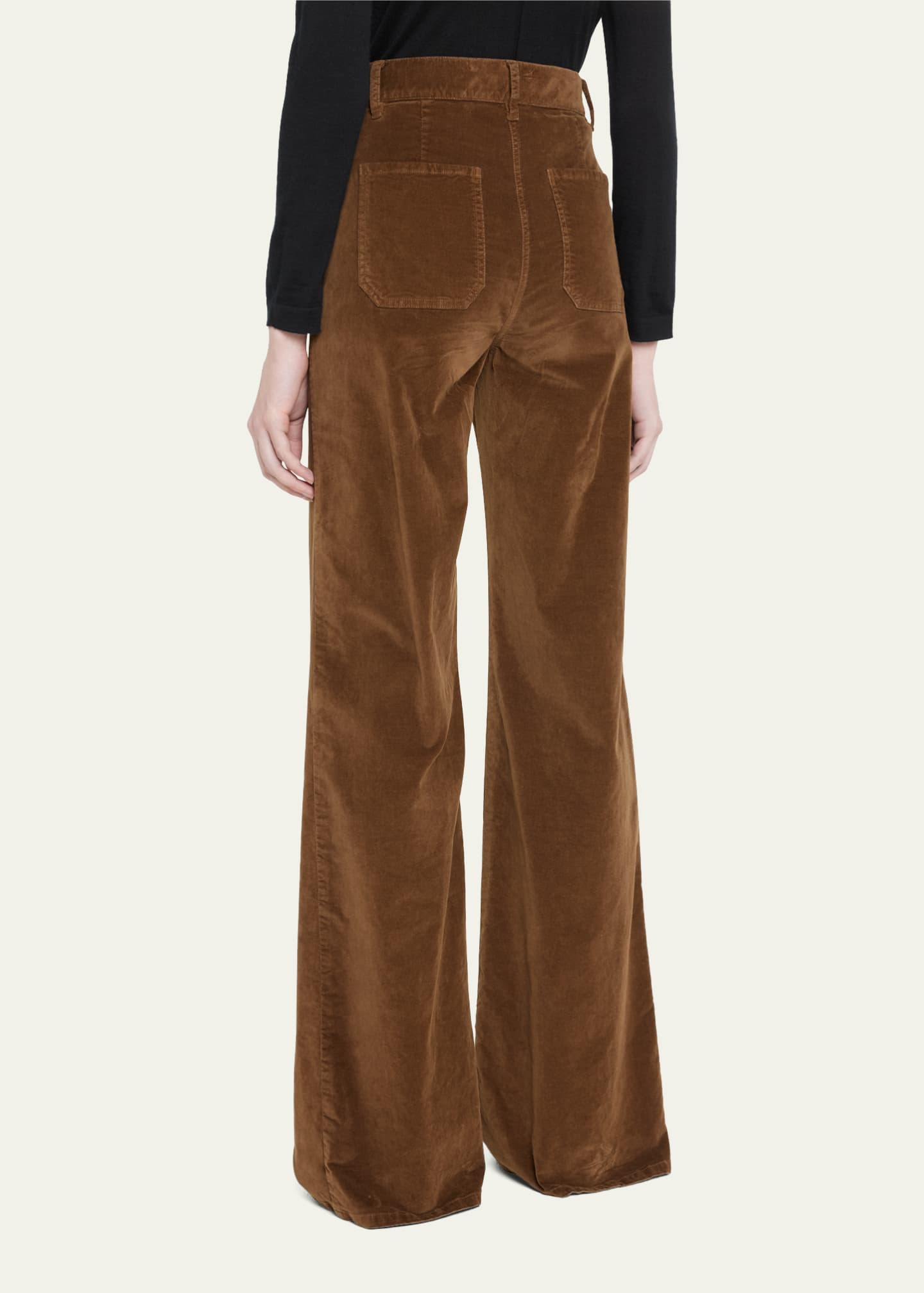 Nili Lotan Florence Corduroy Flare Pants - Bergdorf Goodman