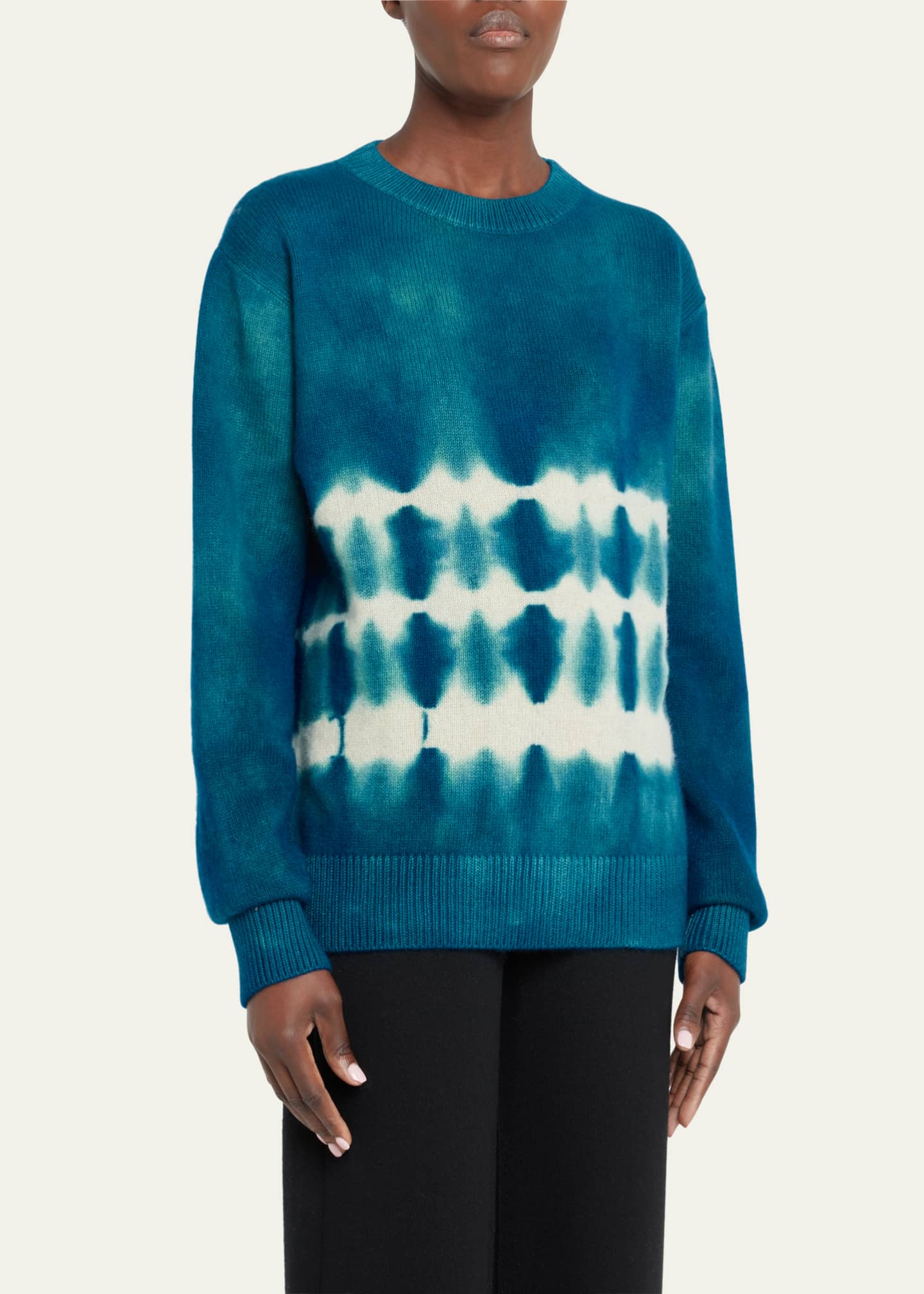 The Elder Statesman Vision Tie-Dye Cashmere Sweater - Bergdorf Goodman