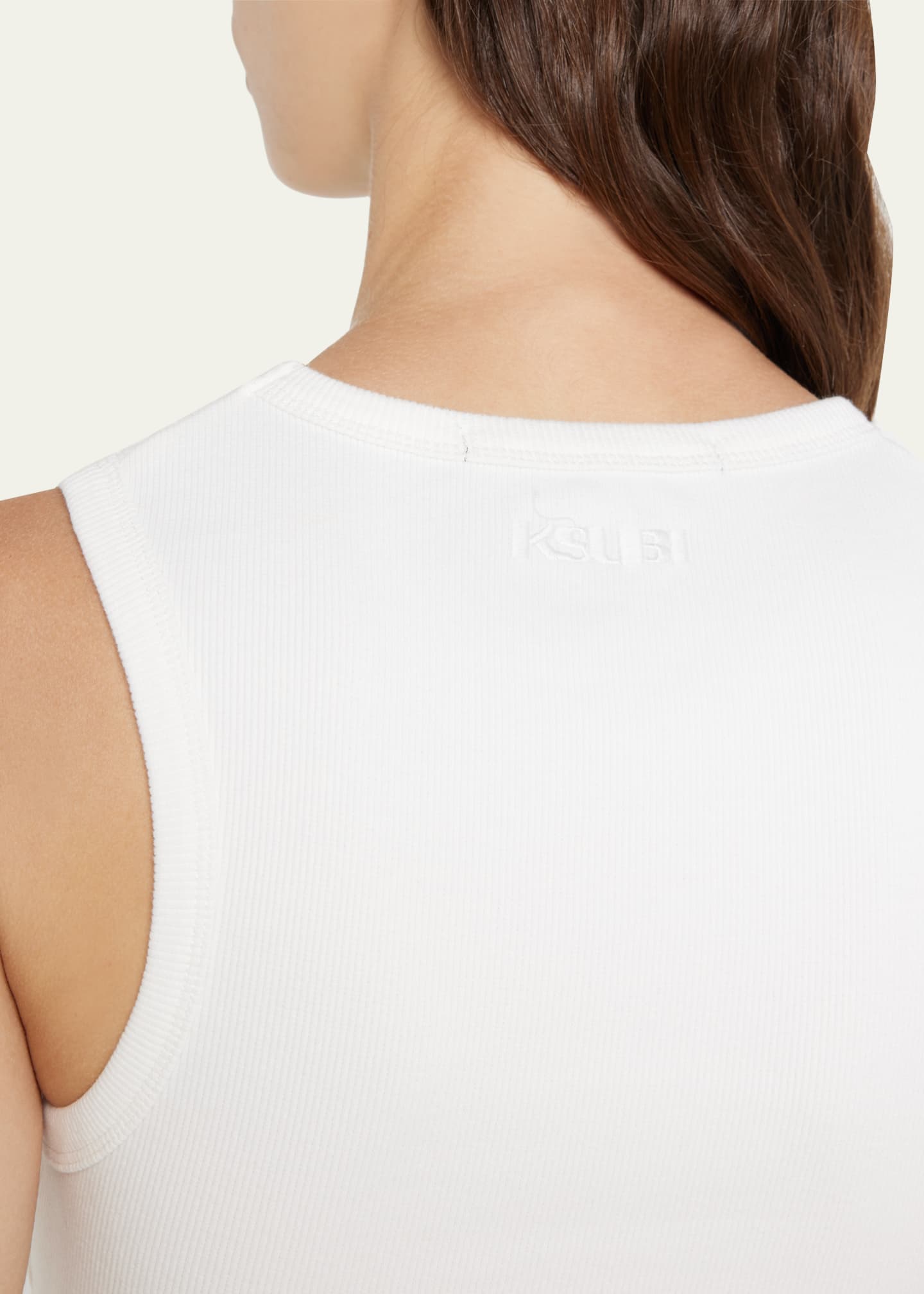 Ksubi Syndicate Ribbed Cropped Tank Top - Bergdorf Goodman