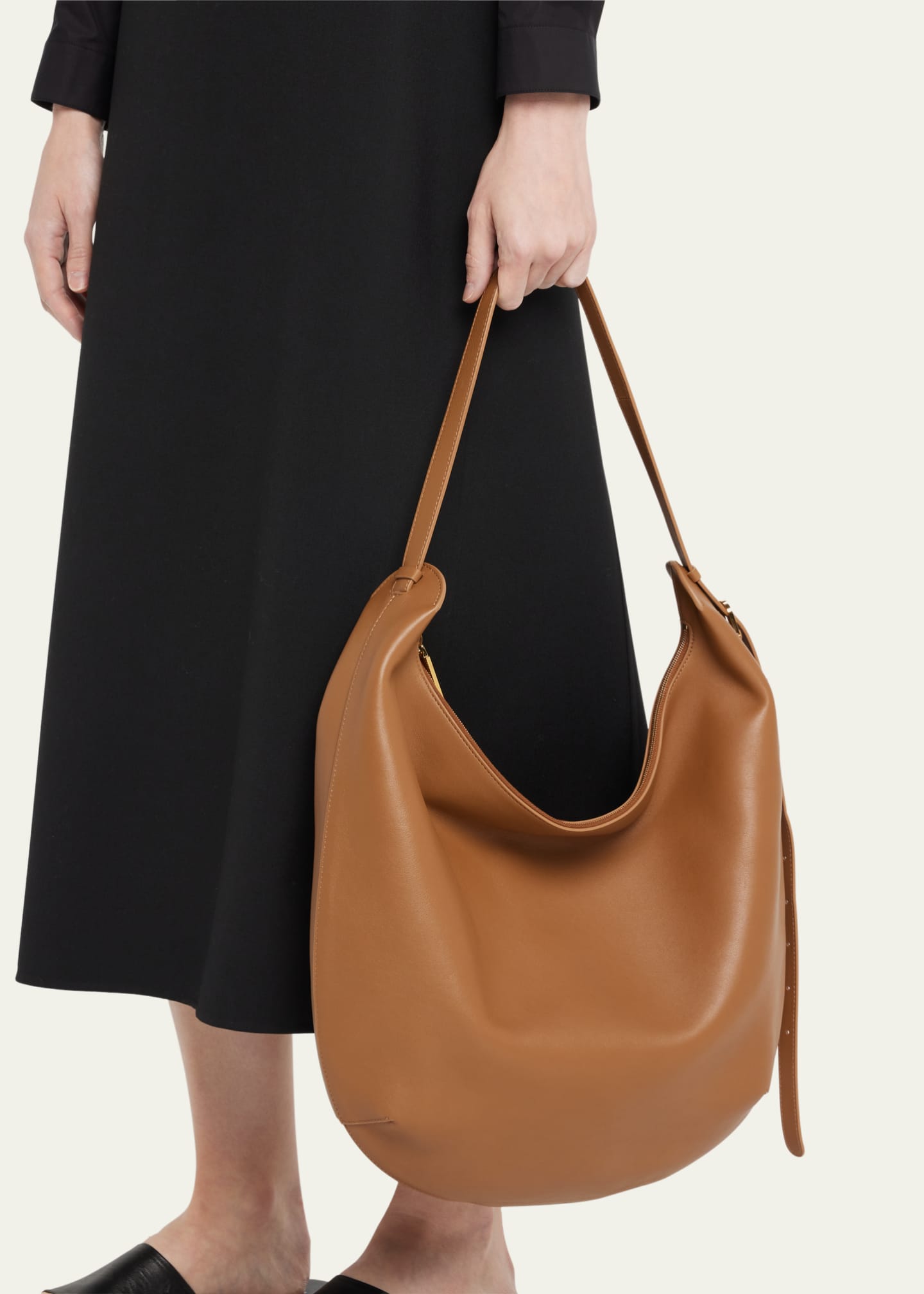 THE ROW Allie Shoulder Bag in Calf Leather - Bergdorf Goodman