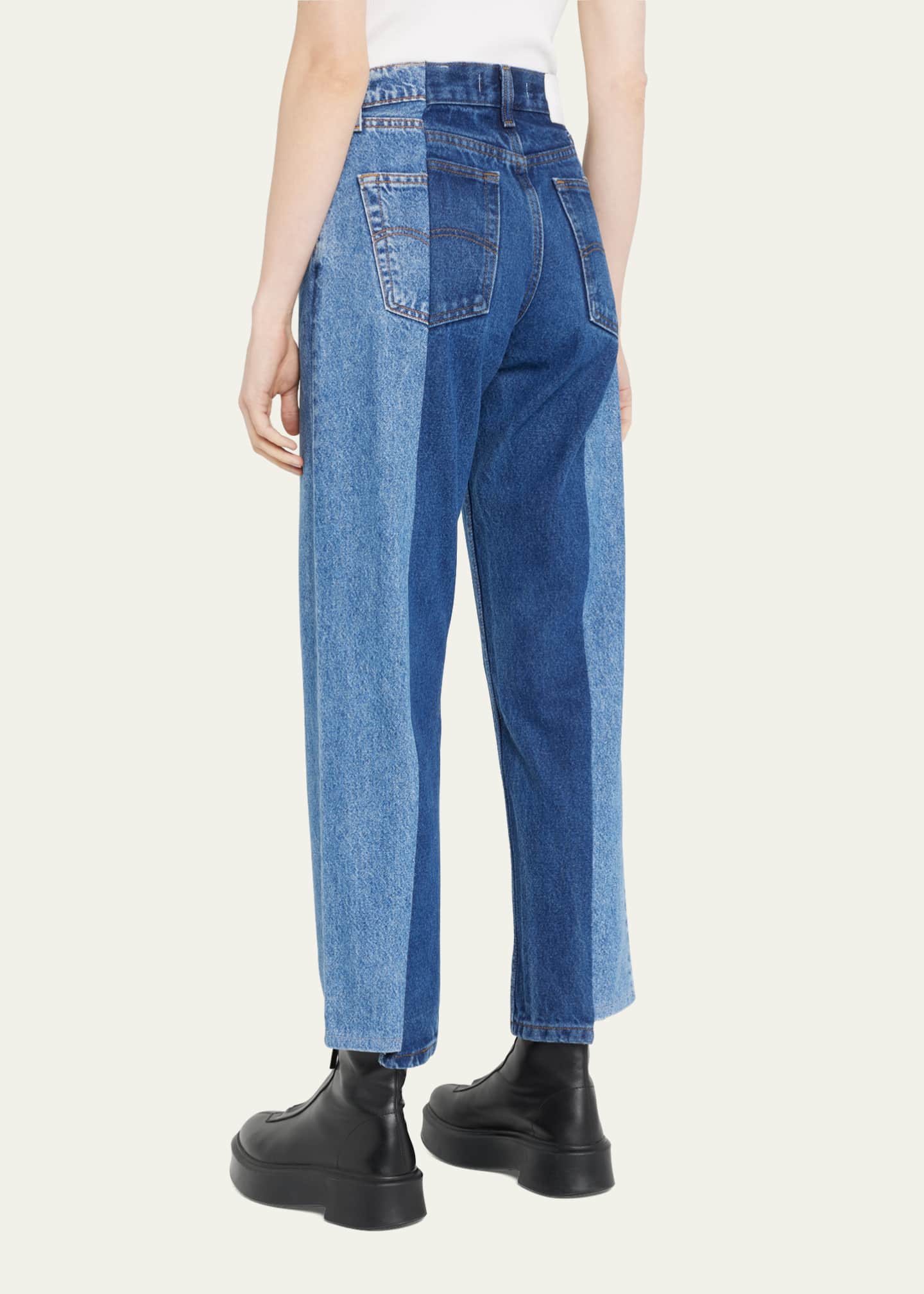 E.L.V Denim High-Rise Boyfriend Jeans - Bergdorf Goodman