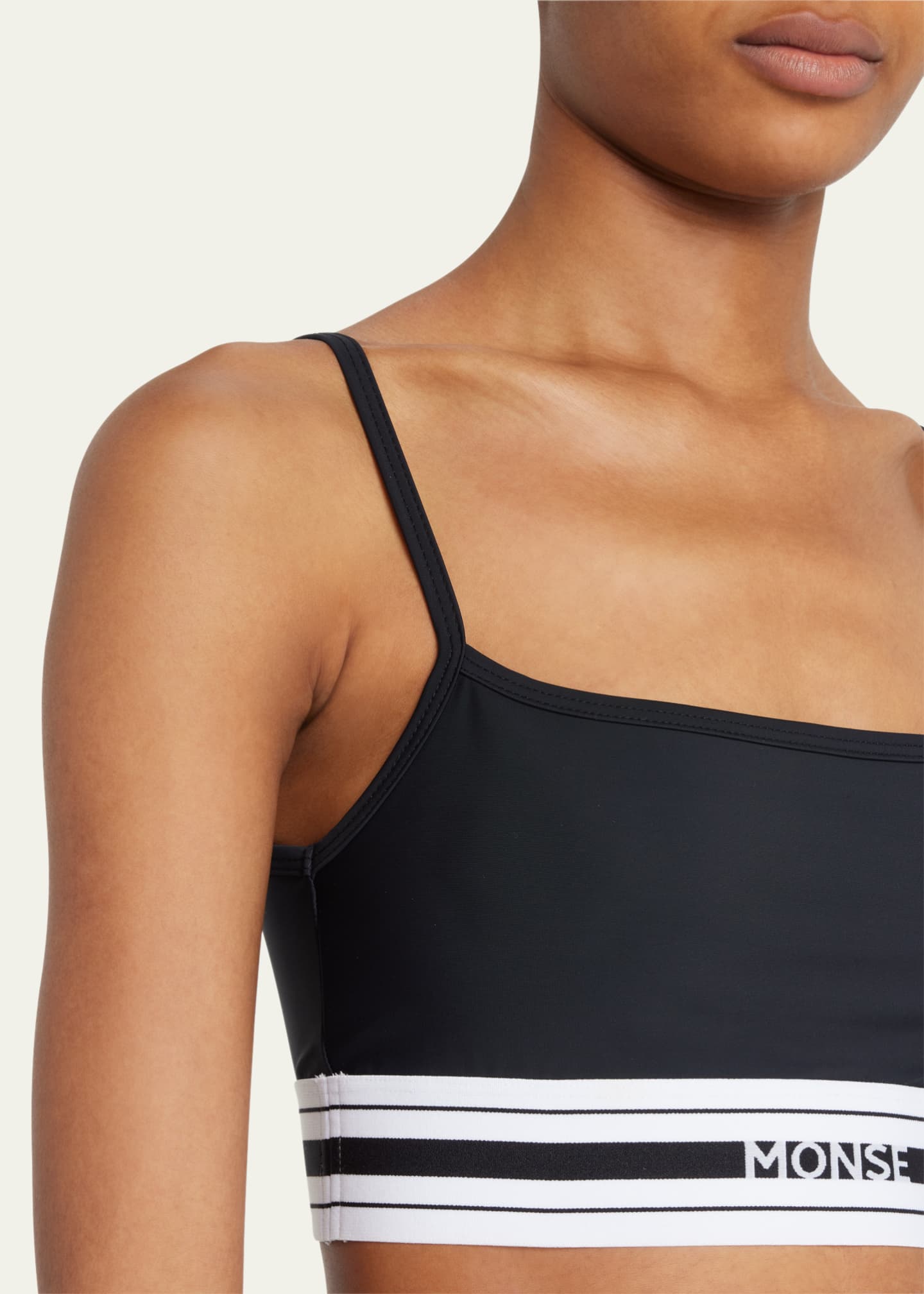 Monse Logo Sports Bra - Bergdorf Goodman