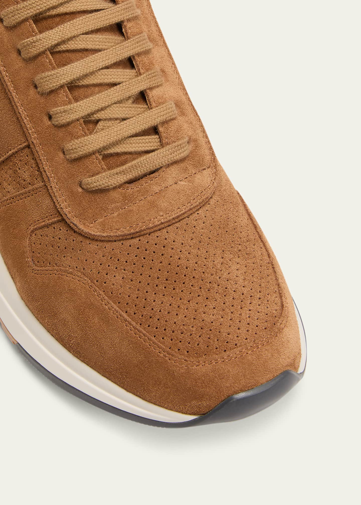 Ralph Lauren Purple Label Men's Ethan II Suede Runner Sneakers ...