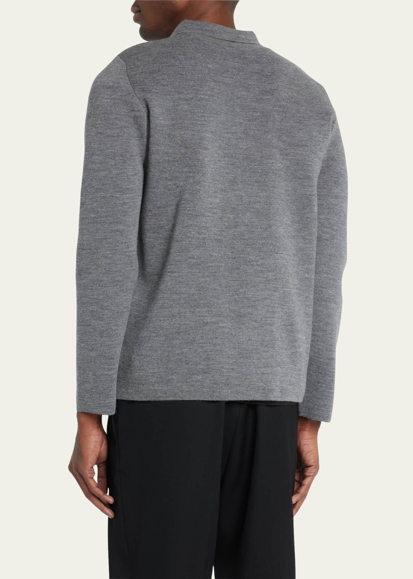 ANDERSEN-ANDERSEN Men's Wool Knit Work Jacket - Bergdorf Goodman