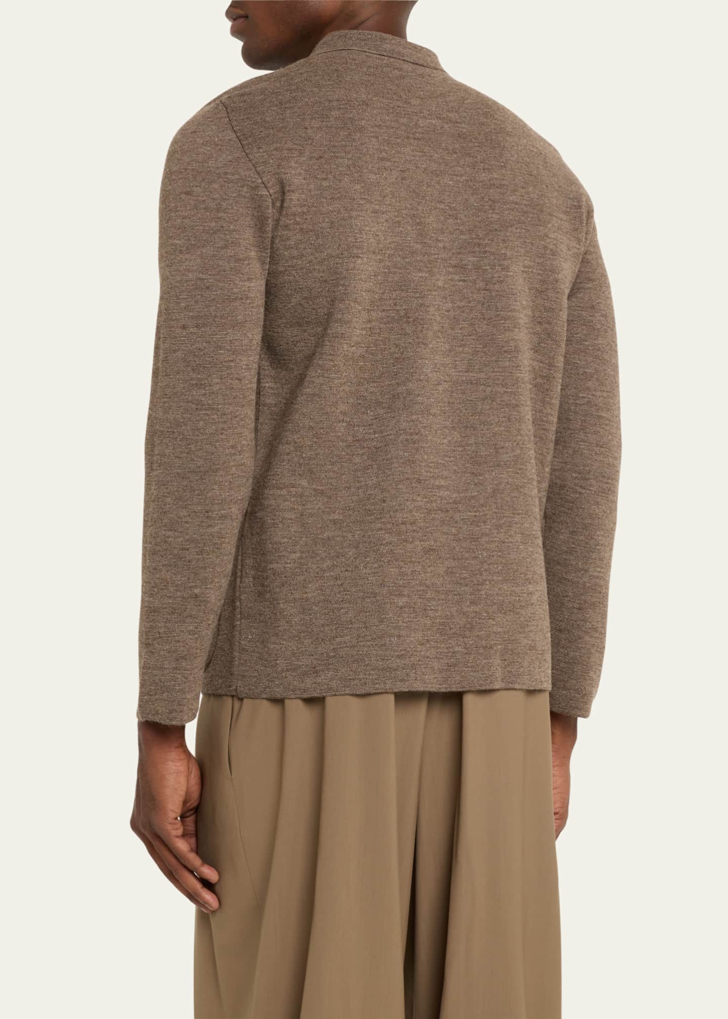 ANDERSEN-ANDERSEN Men's Wool Knit Work Jacket - Bergdorf Goodman