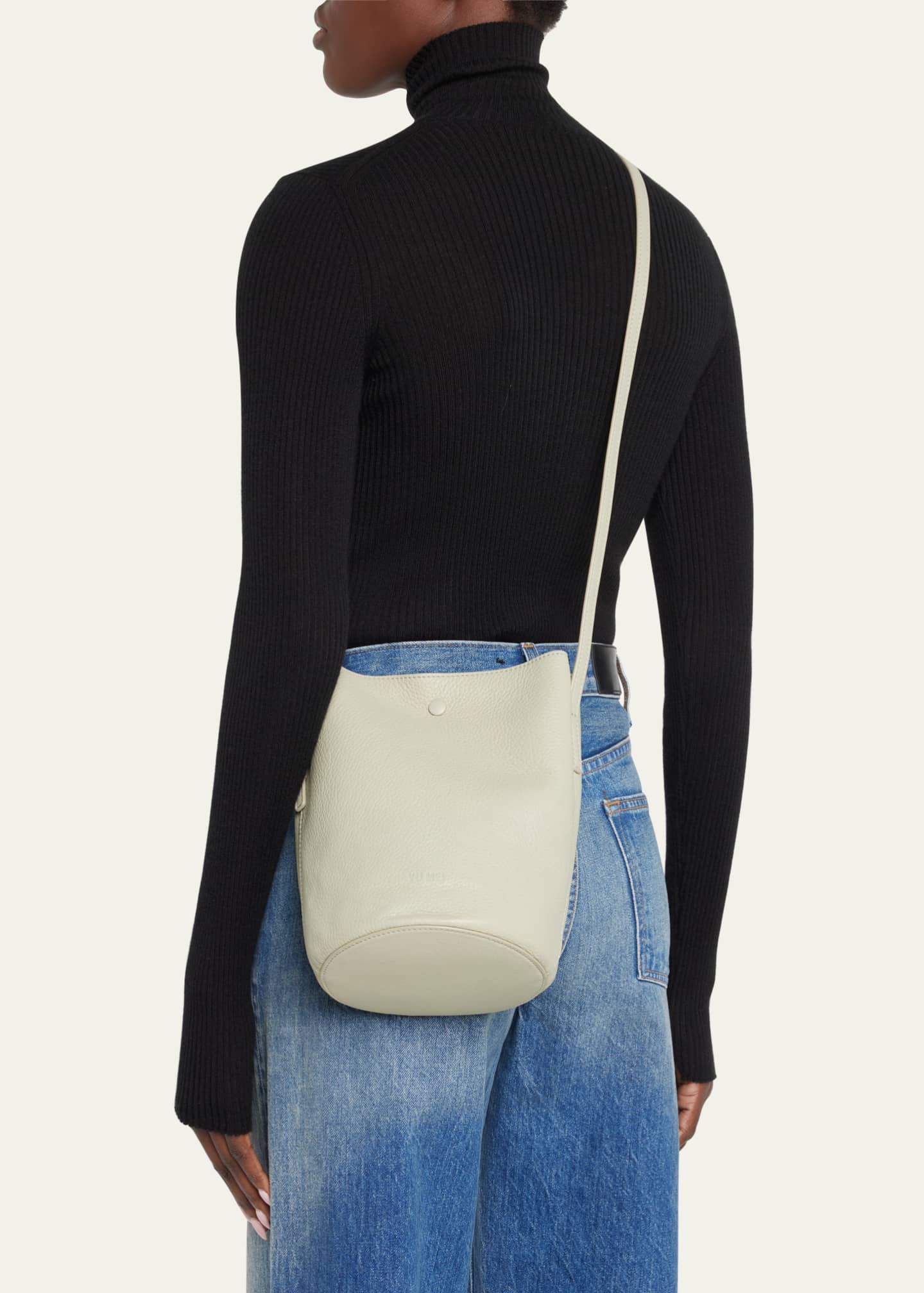 Yu Mei Phoebe Napa Deer Leather Bucket Bag - Bergdorf Goodman