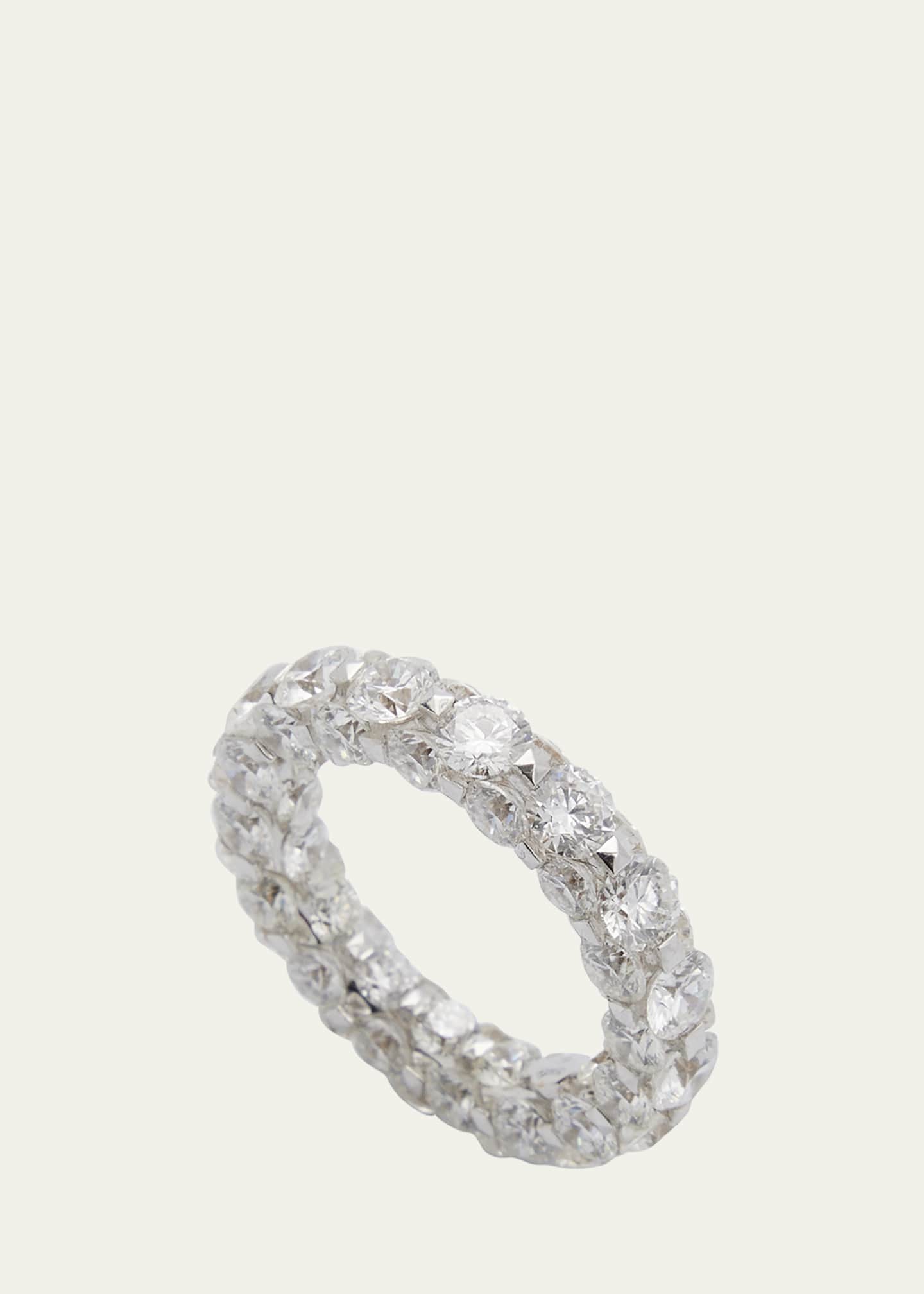 Boghossian White Gold Eternity Ring with Diamonds - Bergdorf Goodman