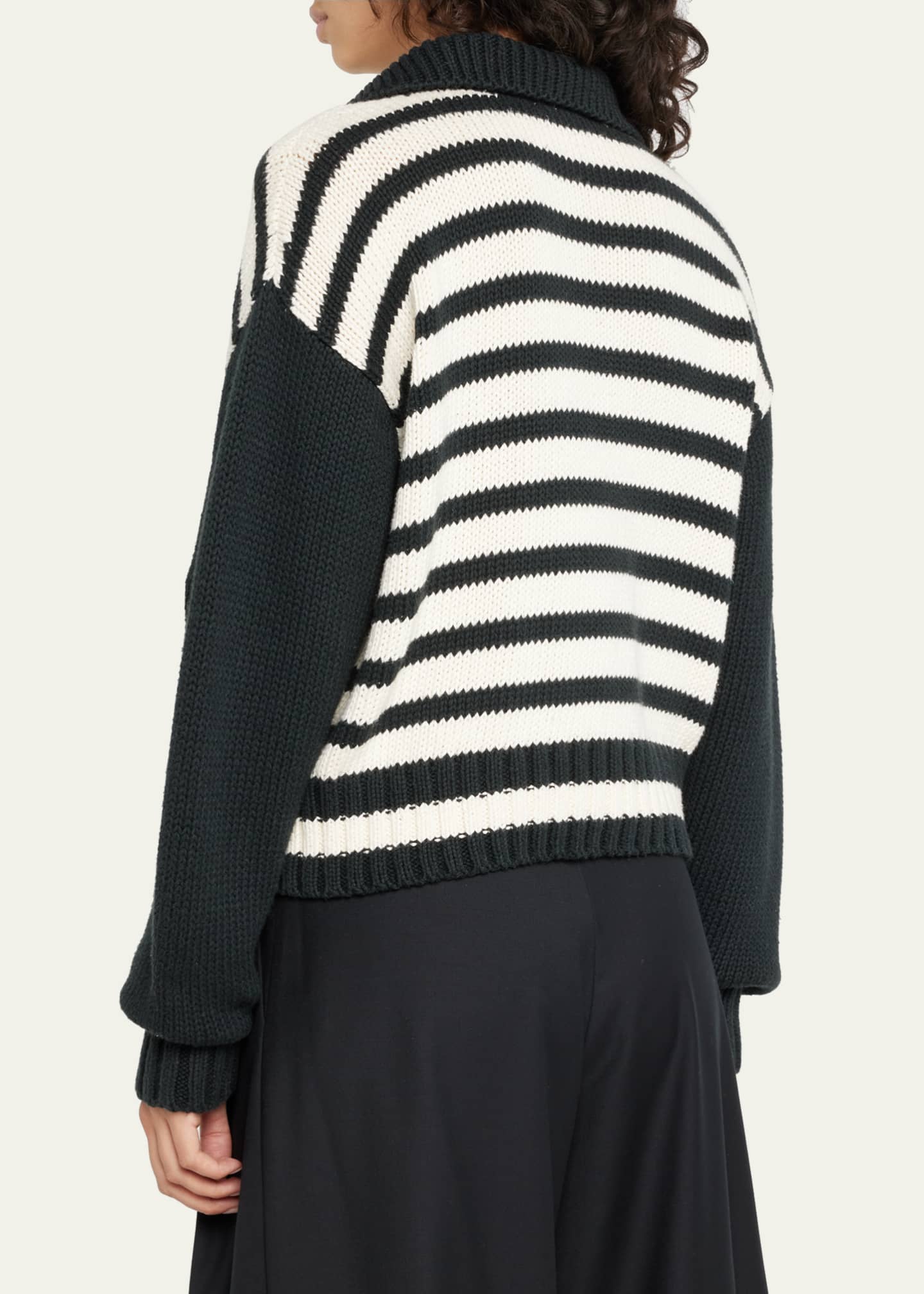 Ciao Lucia Venezia Striped Polo Sweater - Bergdorf Goodman