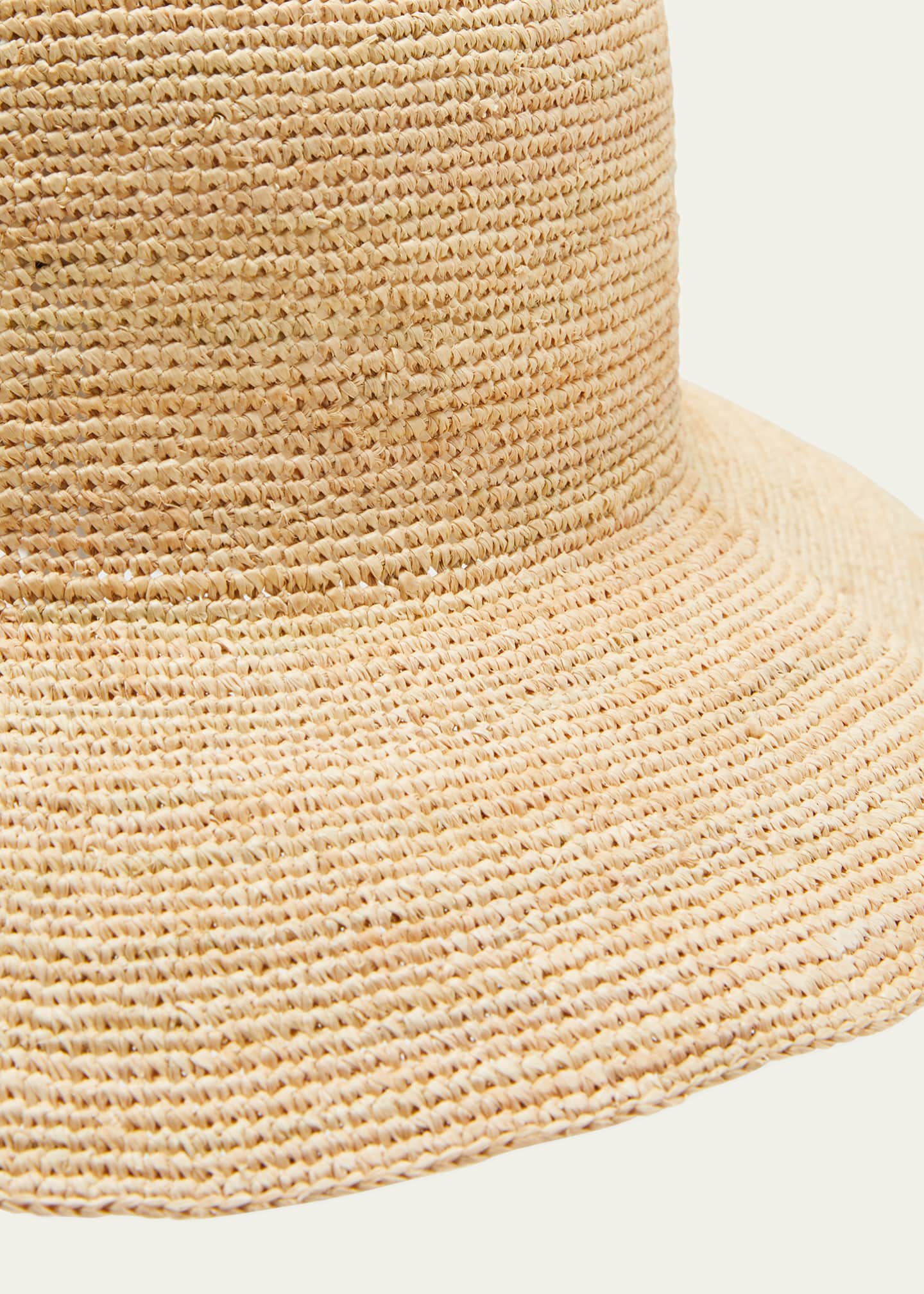 Max Mara Blanc Raffia Cloche Hat - Bergdorf Goodman