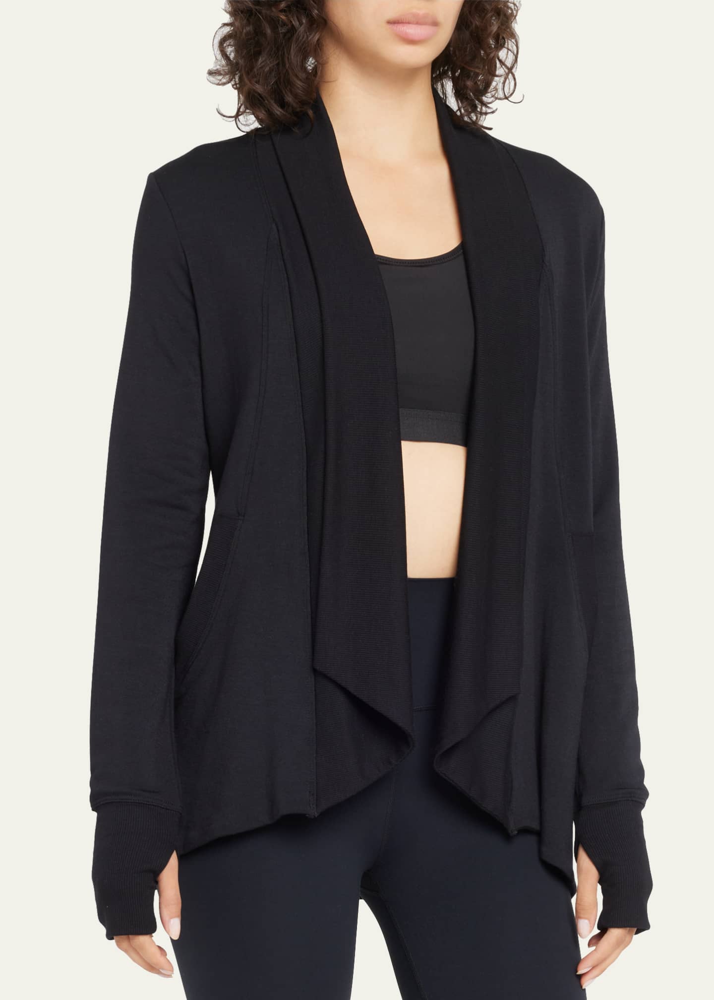 Splits59 Celine Fleece Cardigan - Bergdorf Goodman