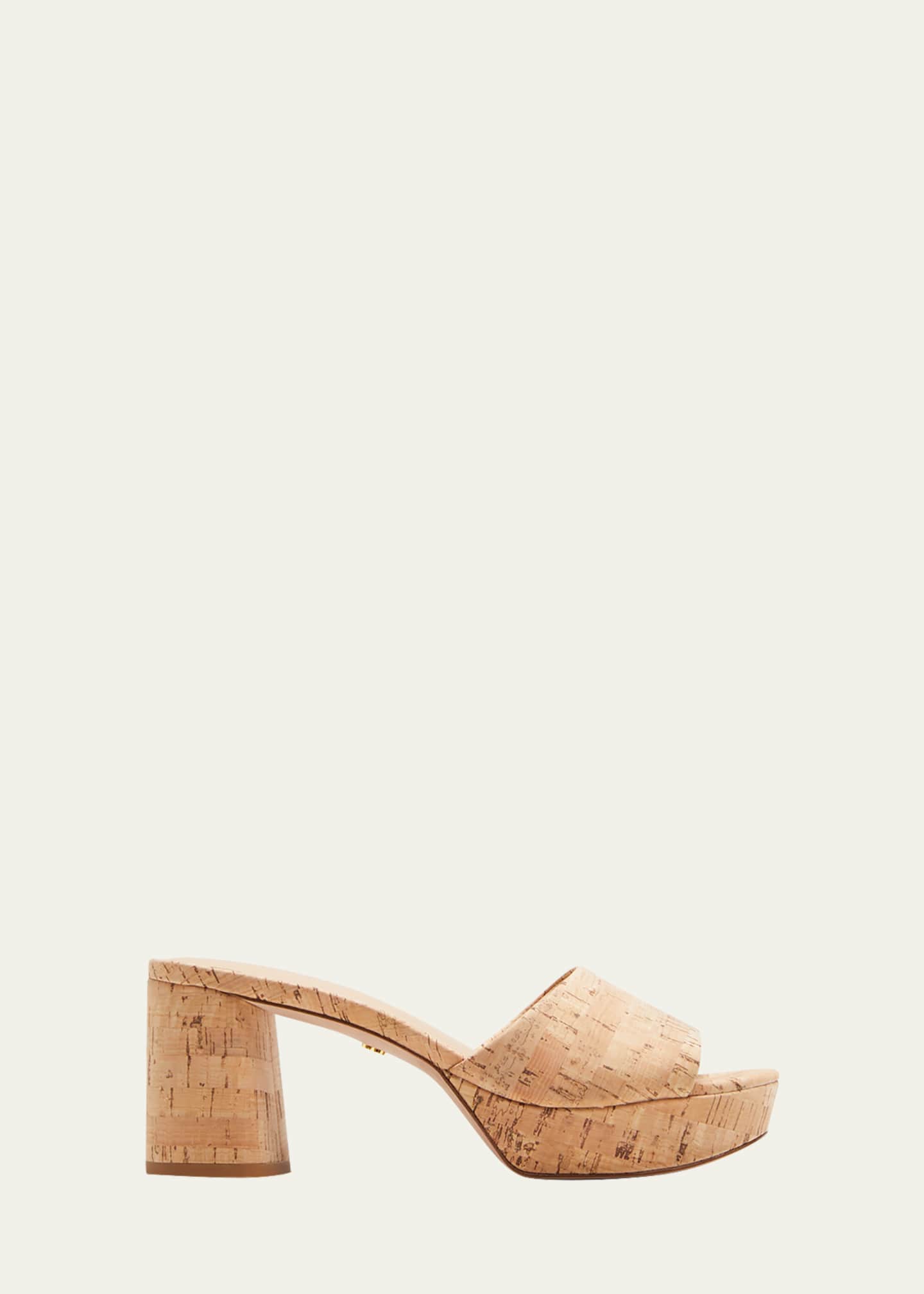 Veronica Beard Daliplatlow Cork Mule Sandals - Bergdorf Goodman